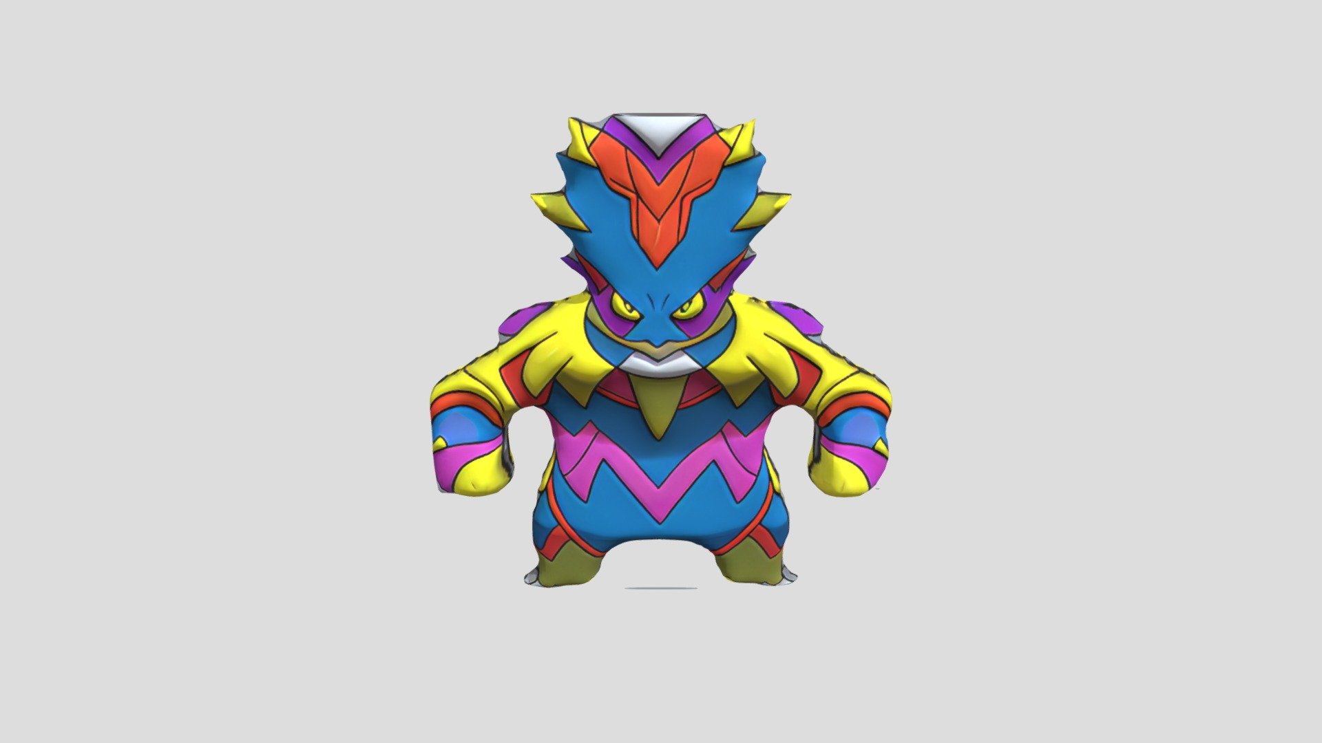 Pokemon Goal 606 - Download Free 3D model by klrxyz [60c3a69] - Sketchfab