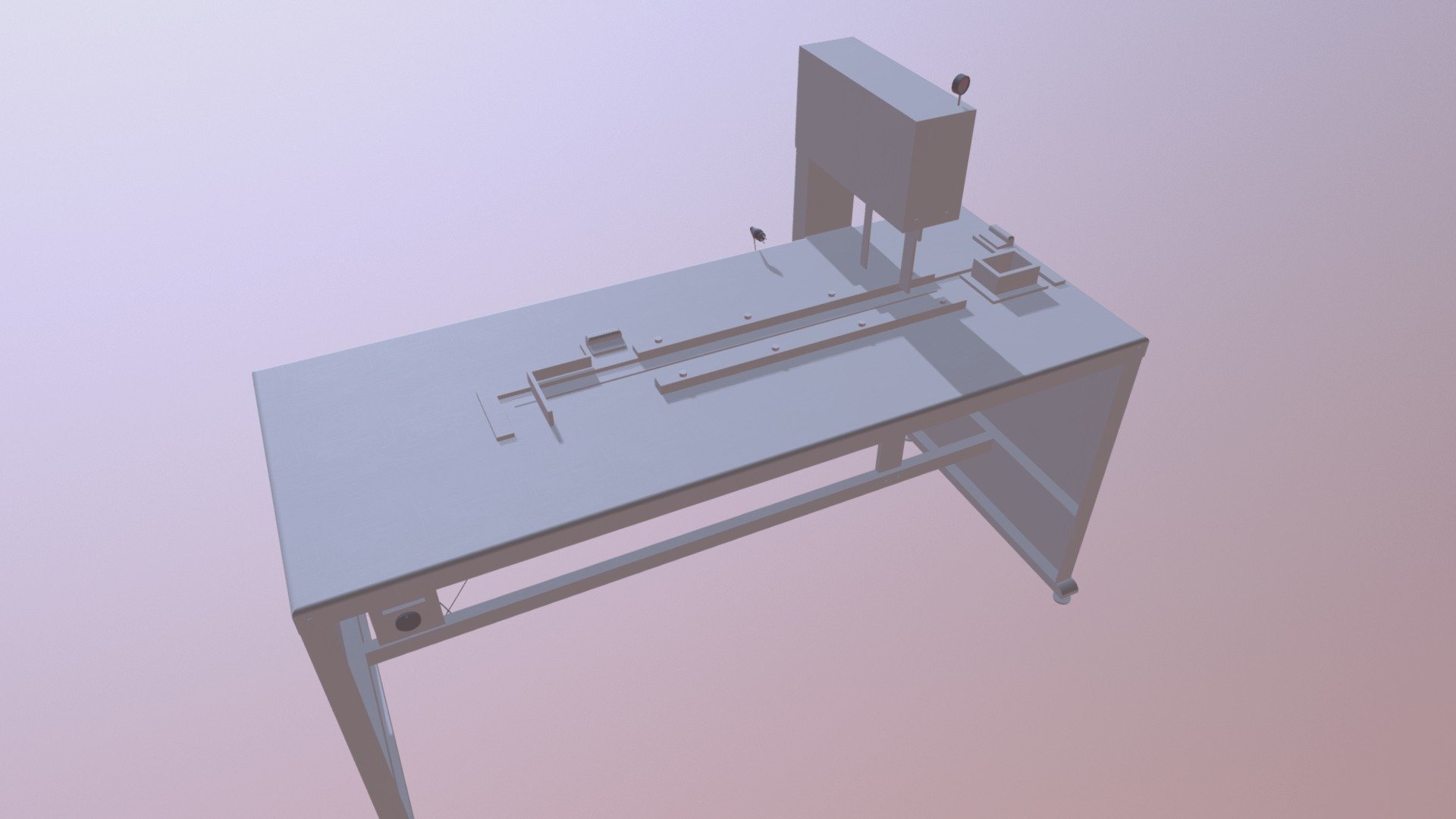 Table - 3D model by amingholami [60c40c9] - Sketchfab