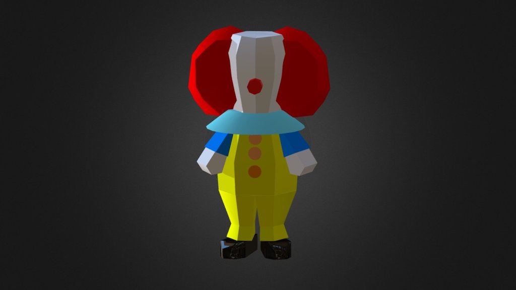Pennywise - 3D model by etzaelmdza [60c5177] - Sketchfab