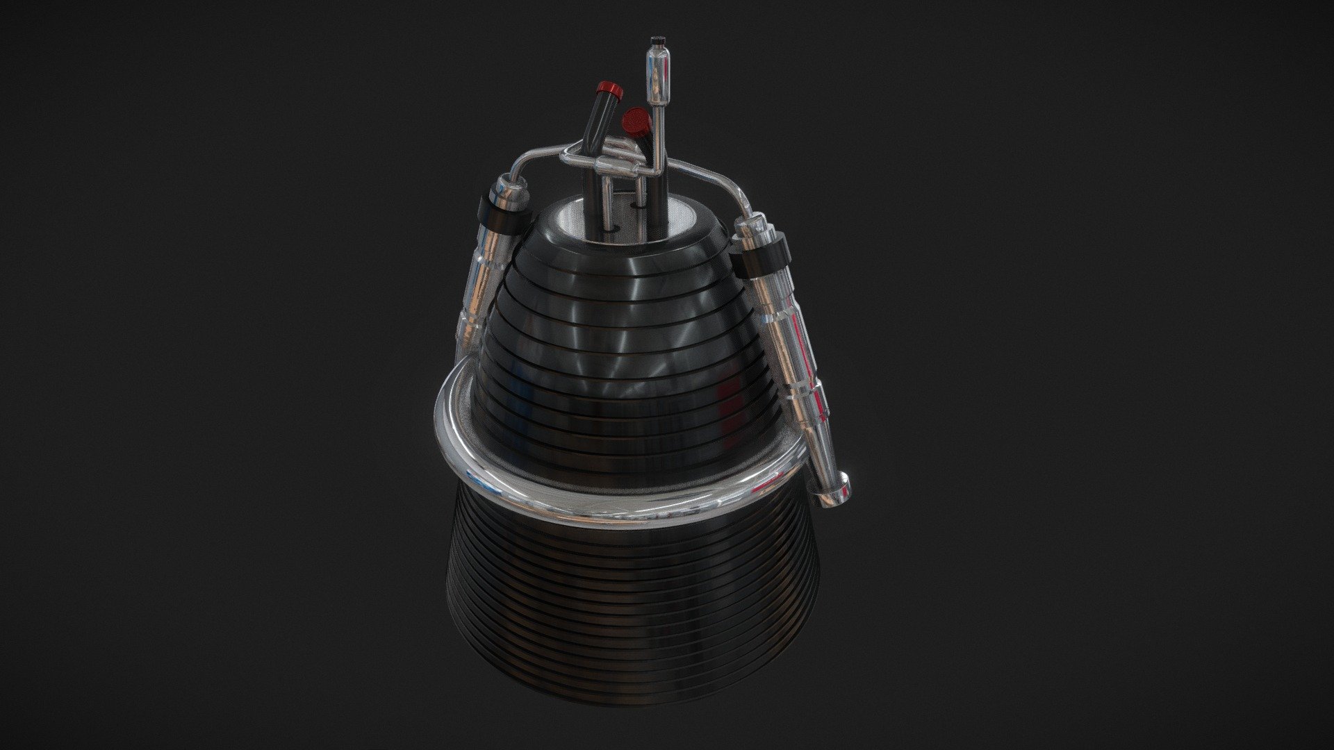 Rocket engine (Inspired from Vulcain 2) - Download Free 3D model by ...
