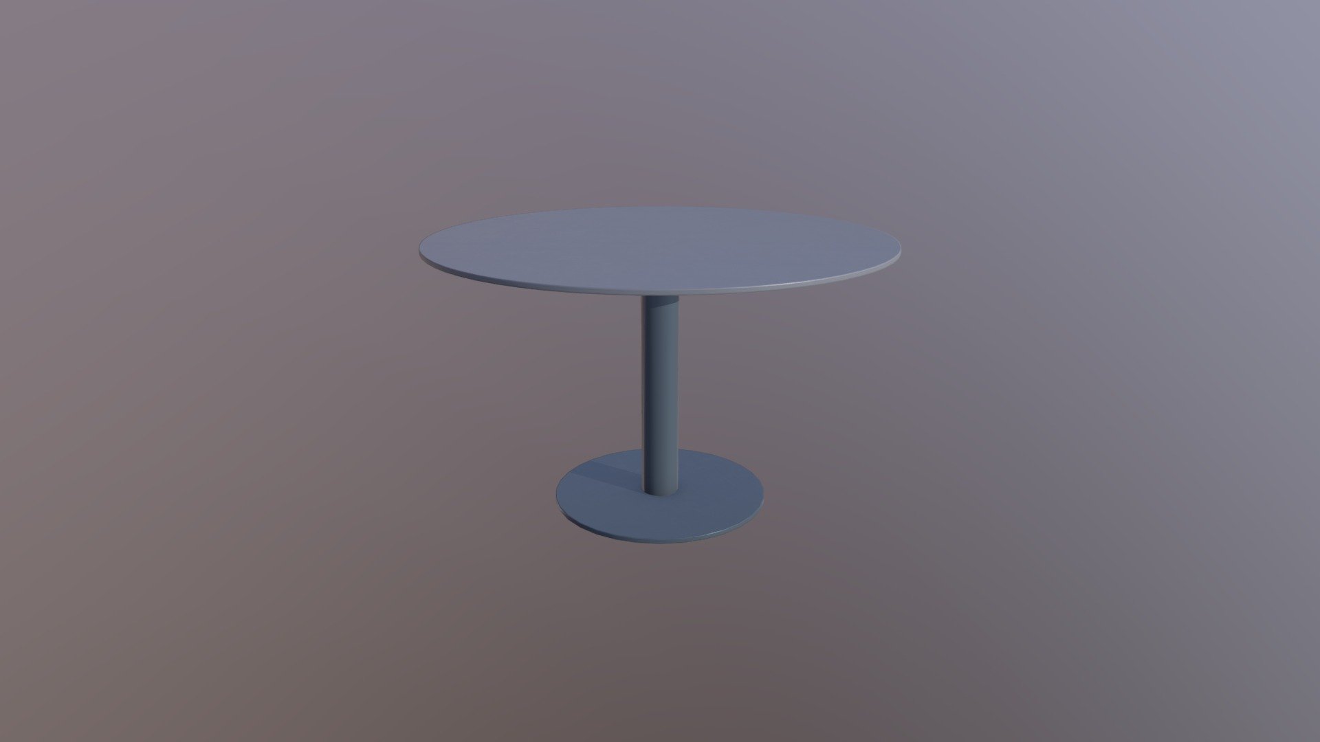 Cafeteria Round Table - 3D model by christian.prison [60c87a9] - Sketchfab