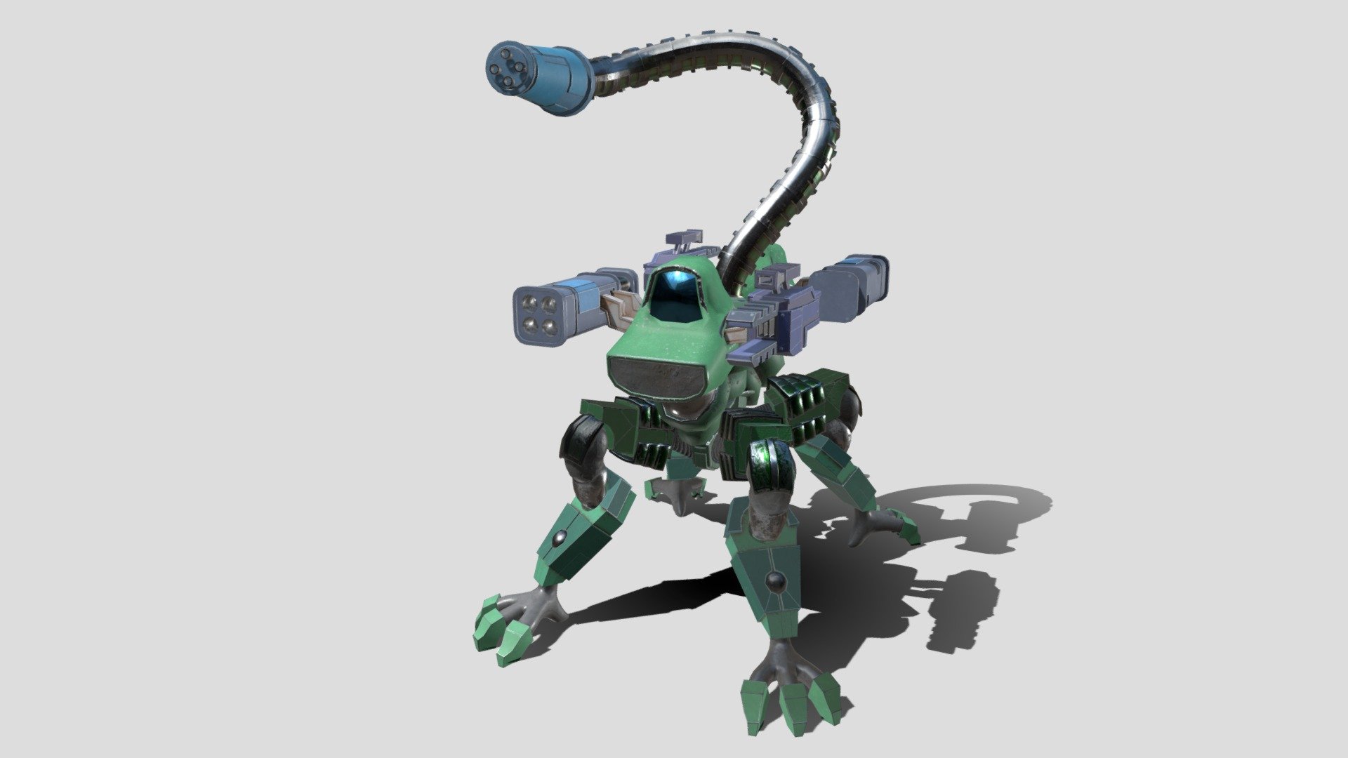 All Terrain Battle Bot - Download Free 3D model by Zach Kolman (@zach ...