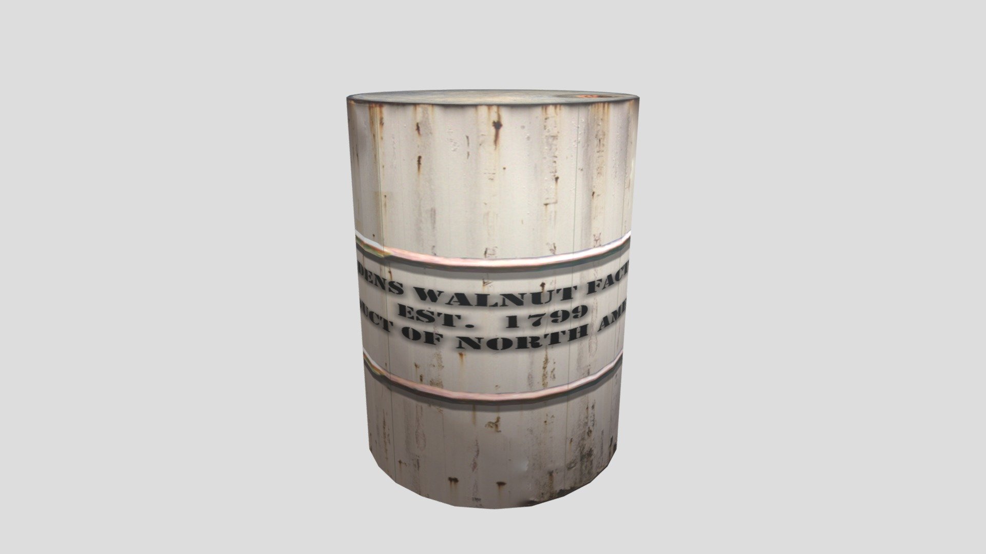 Barrel - Download Free 3D model by becollins [60ca932] - Sketchfab