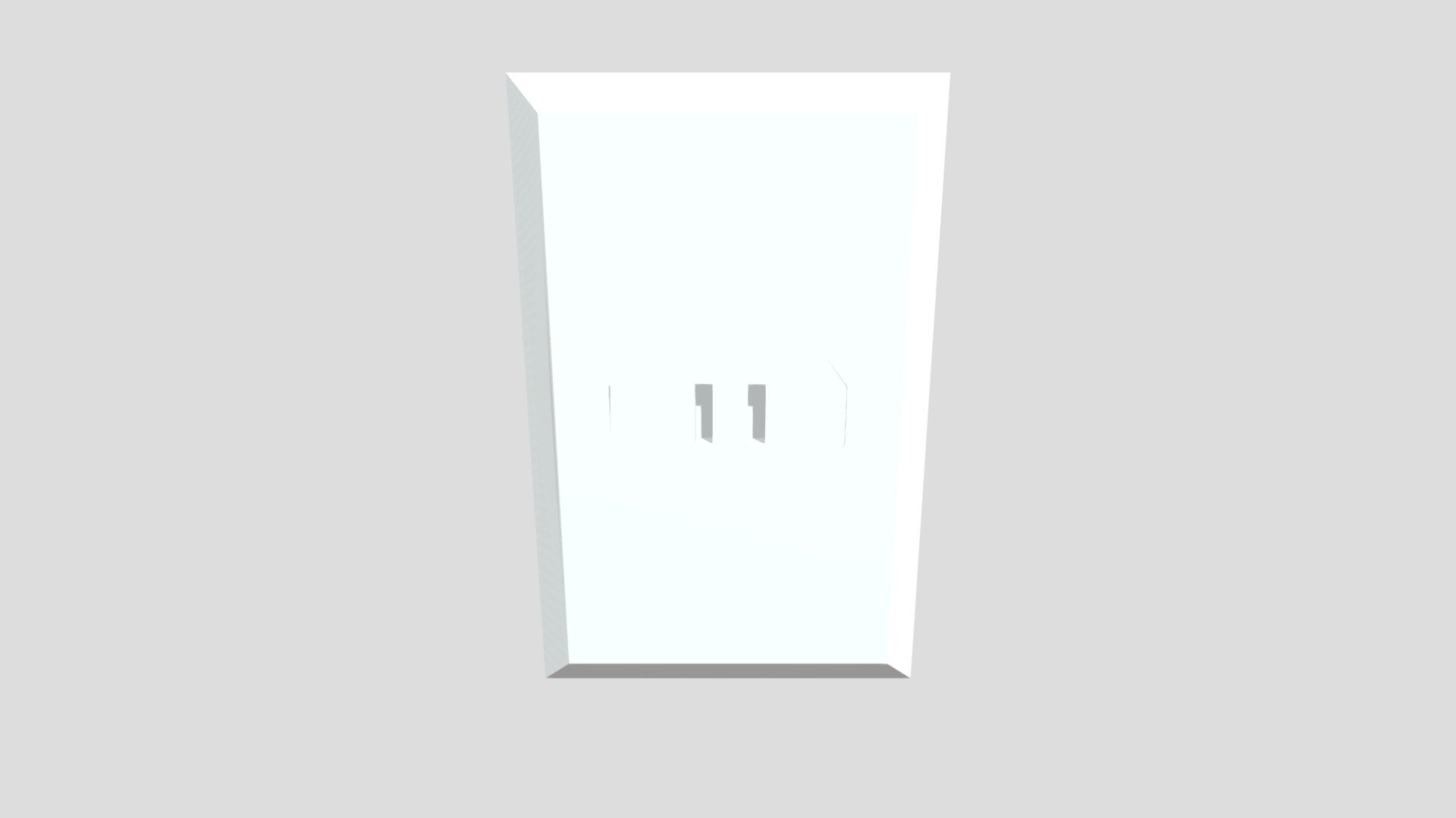 Electric outlet - Download Free 3D model by 1-3D.com [60cc308] - Sketchfab