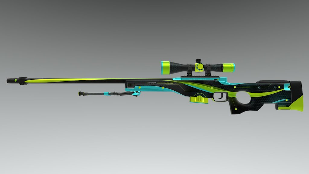 AWP | Energy - 3D model by nextgenz [60cf612] - Sketchfab