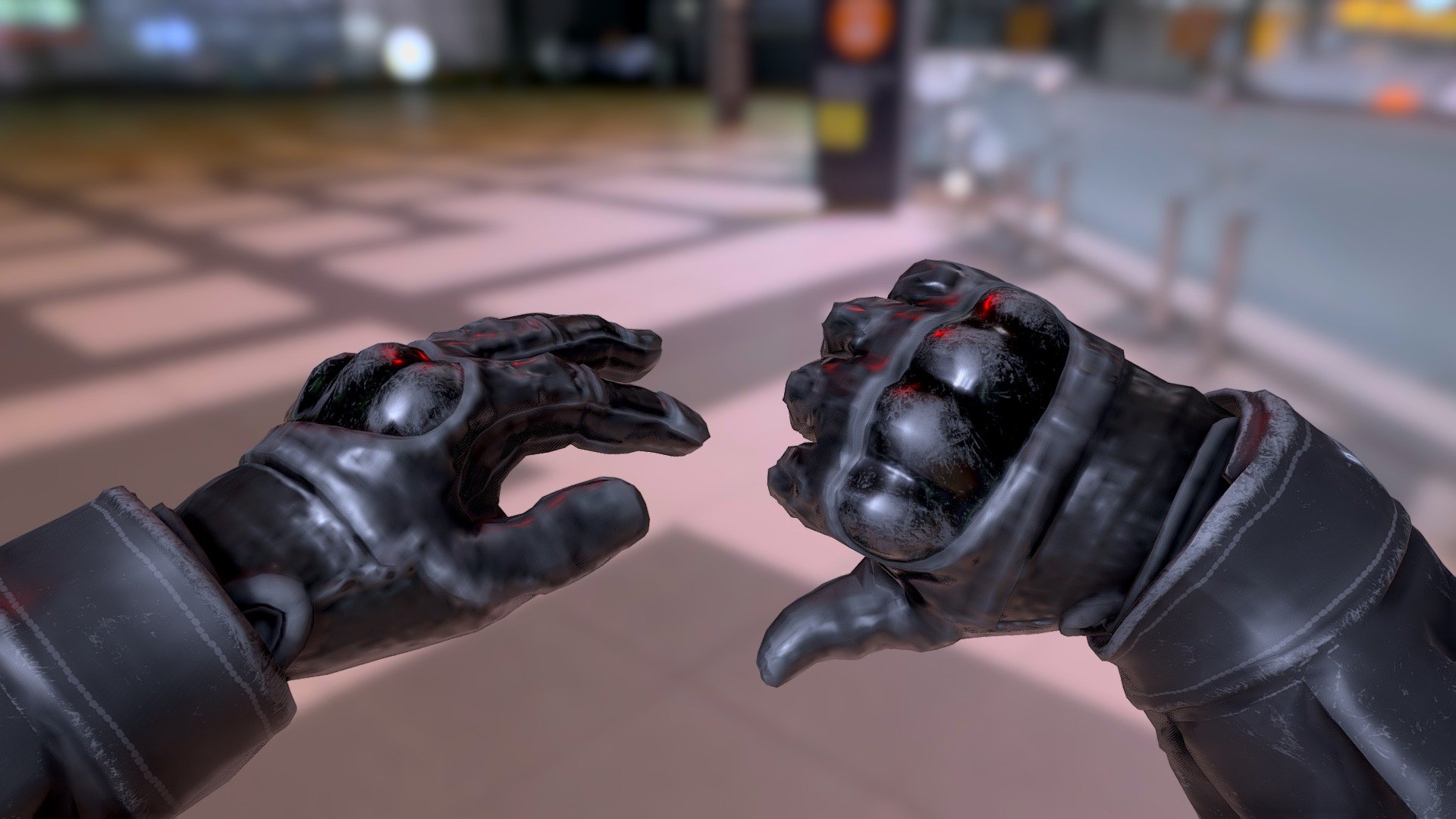 ⬇️ First Person Arms (Black) - 3D model by Sebastian Ferrari ...