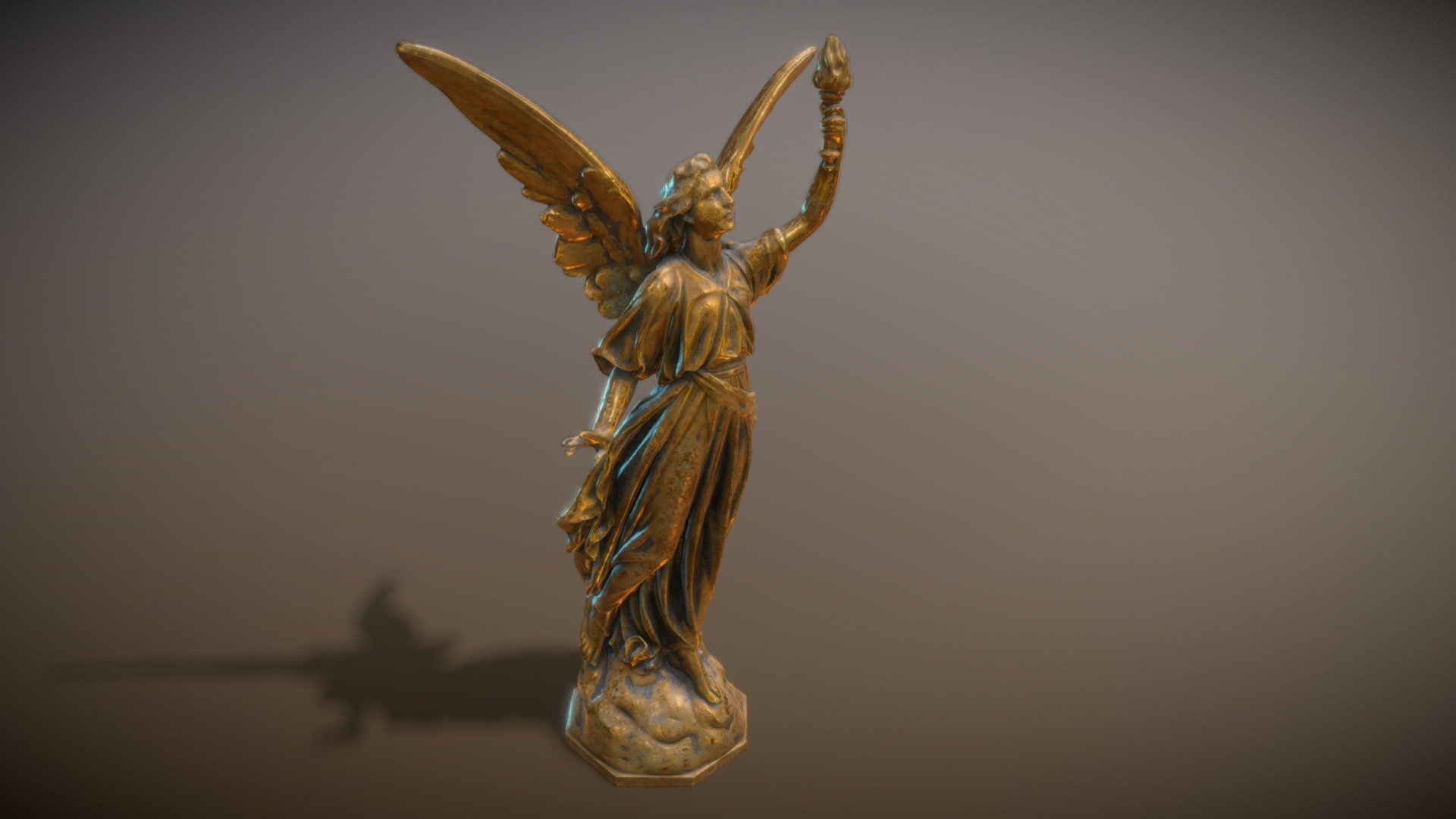 Statue of Lucy - 3D model by Vinnygf [60d2668] - Sketchfab