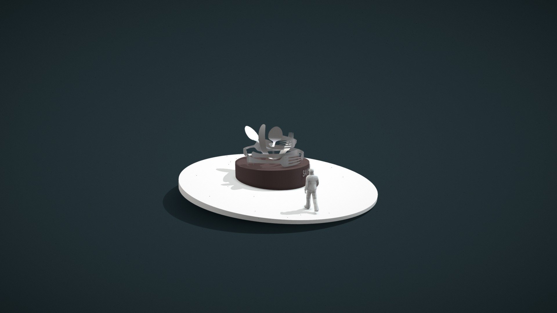 escultura_santa_ursula - 3D model by dragodiaz [60d4493] - Sketchfab
