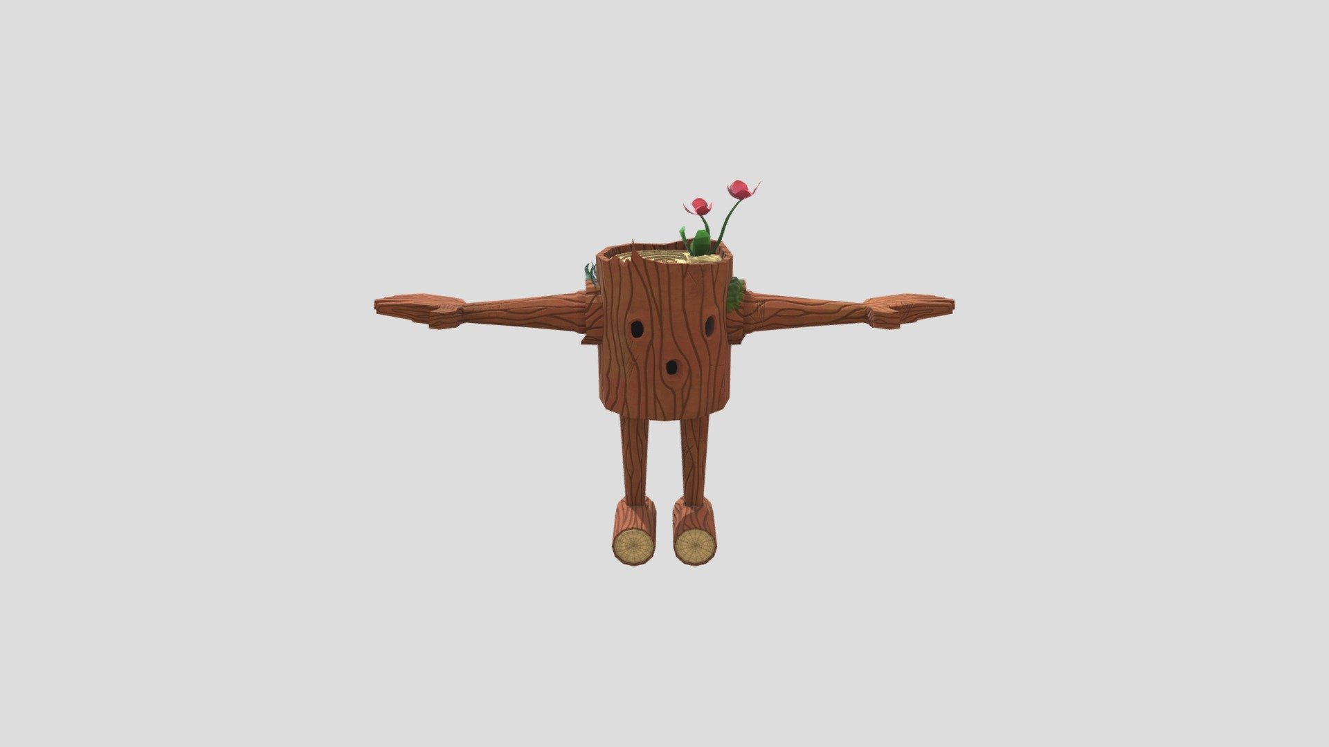 Textured tree boi - 3D model by vinter.mtr2 [60d4afe] - Sketchfab