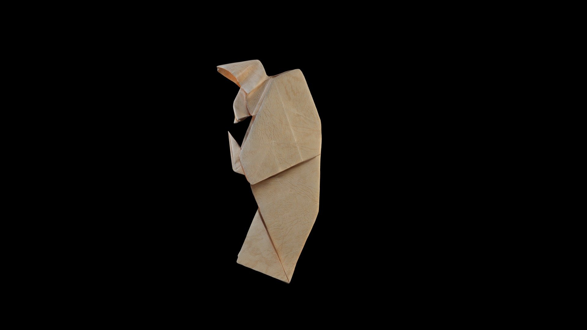 Monk Origami - 3D model by kaika (@kaika.inc) [60d4fa5] - Sketchfab