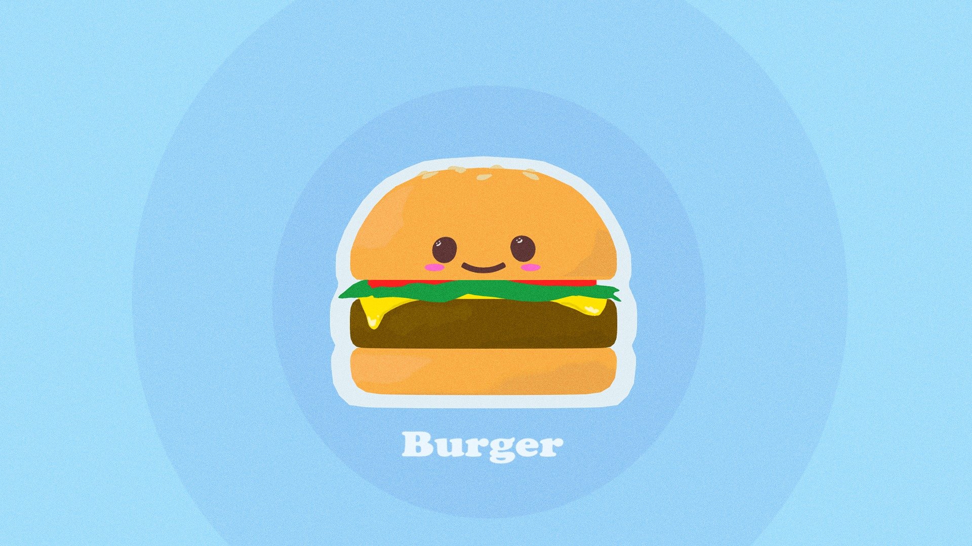 Burger Toony - 3D model by tomhughes1987 [60d622d] - Sketchfab