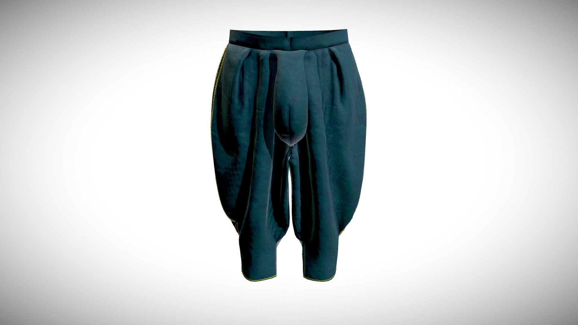 Breeches #3 from a traditional engraving - Download Free 3D model by ...
