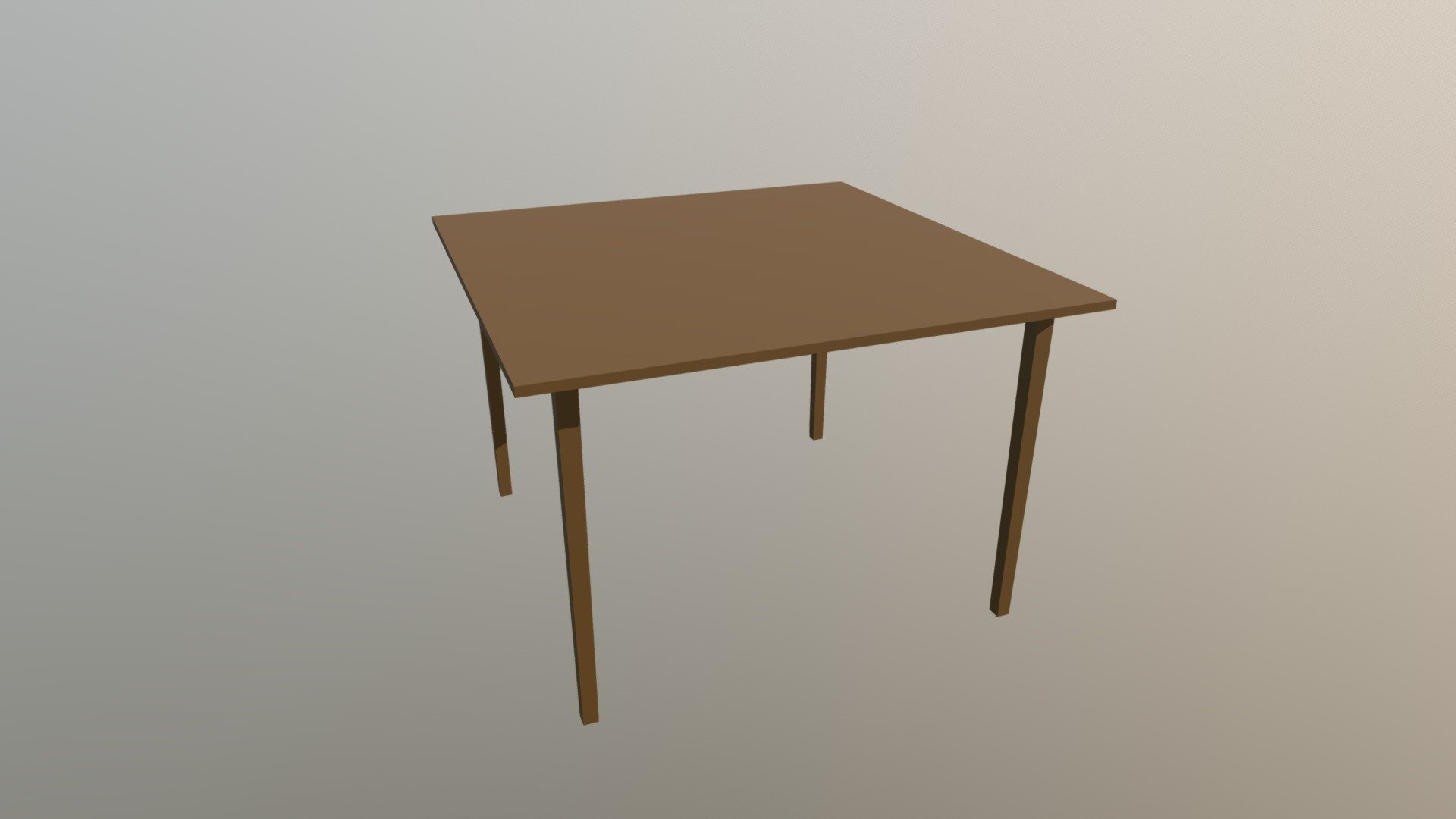 RPI - 001 Table Dining Square A - 3D model by radicalappdev [60dd6eb ...