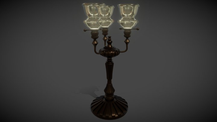 Table-lamp 3D models - Sketchfab