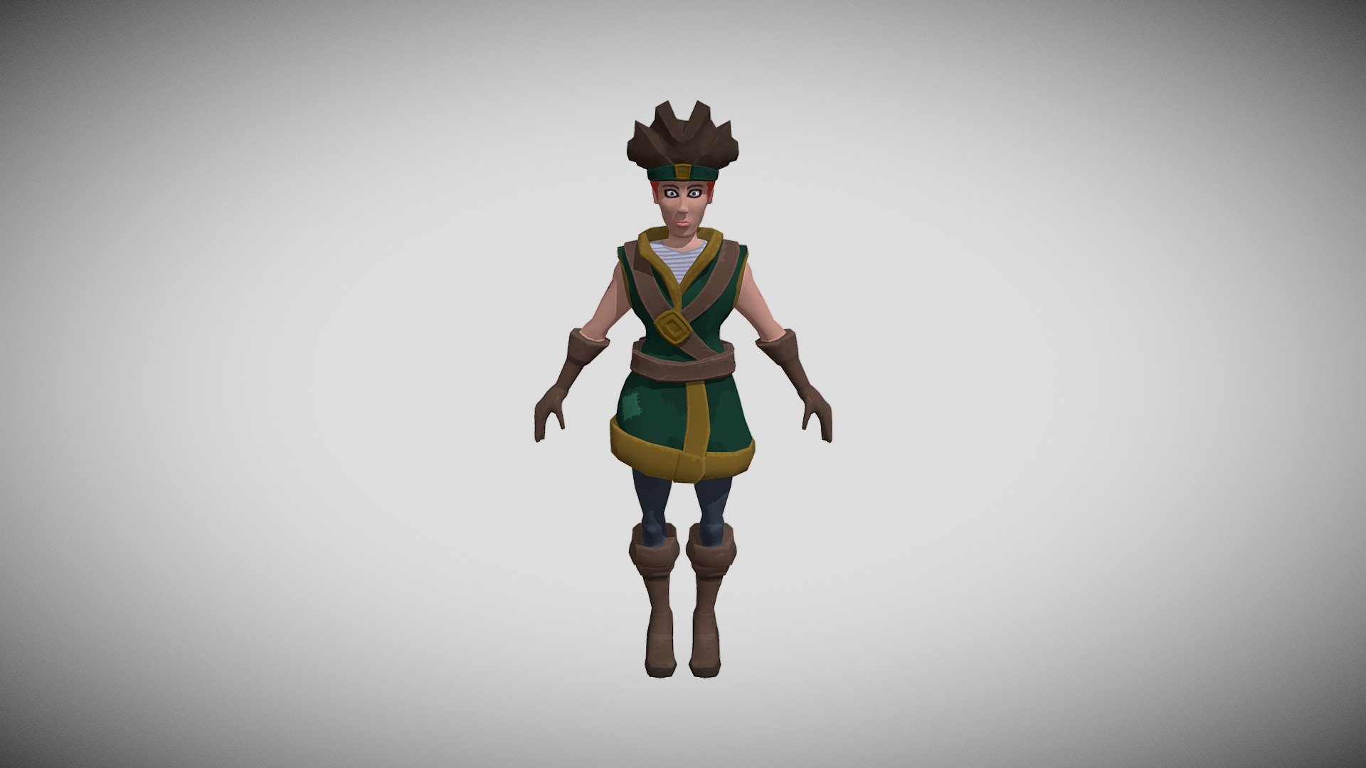 Hilda The Hoarder - 3D model by Adrian Hagerman (@Cow_ButtBanana ...