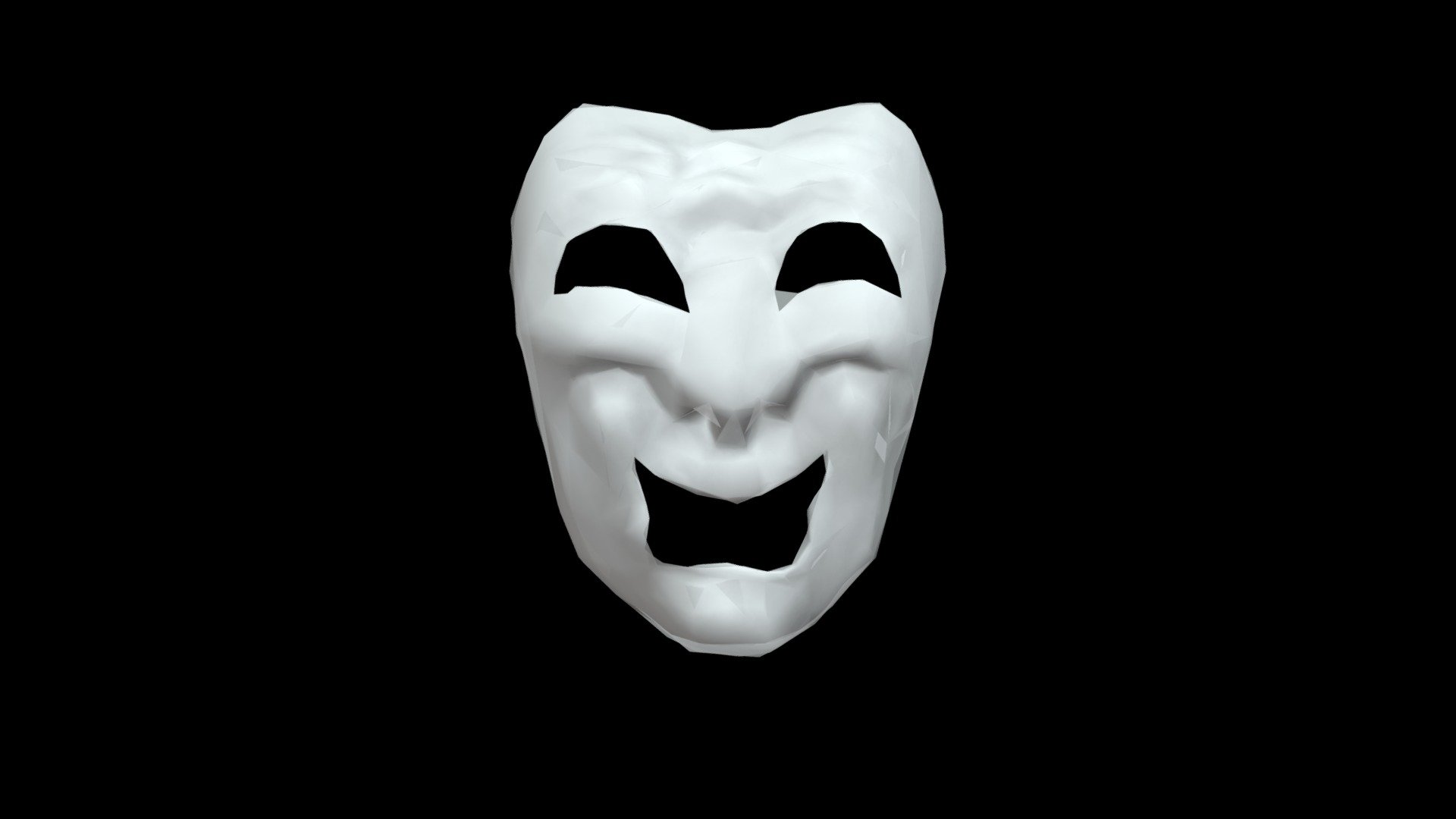 Comedy Mask from lethal company (Game Rip) - Download Free 3D model by ...