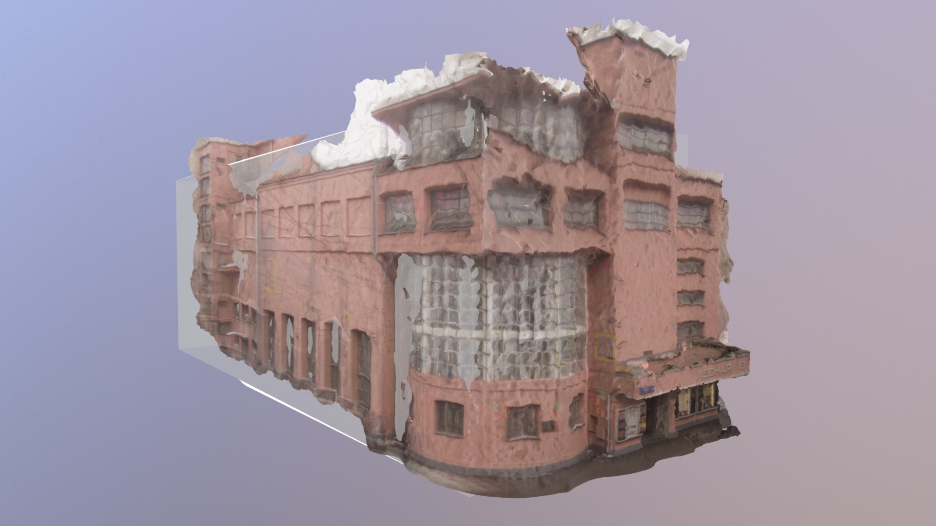 Constructivist Zuev club building - Download Free 3D model by trolleway ...
