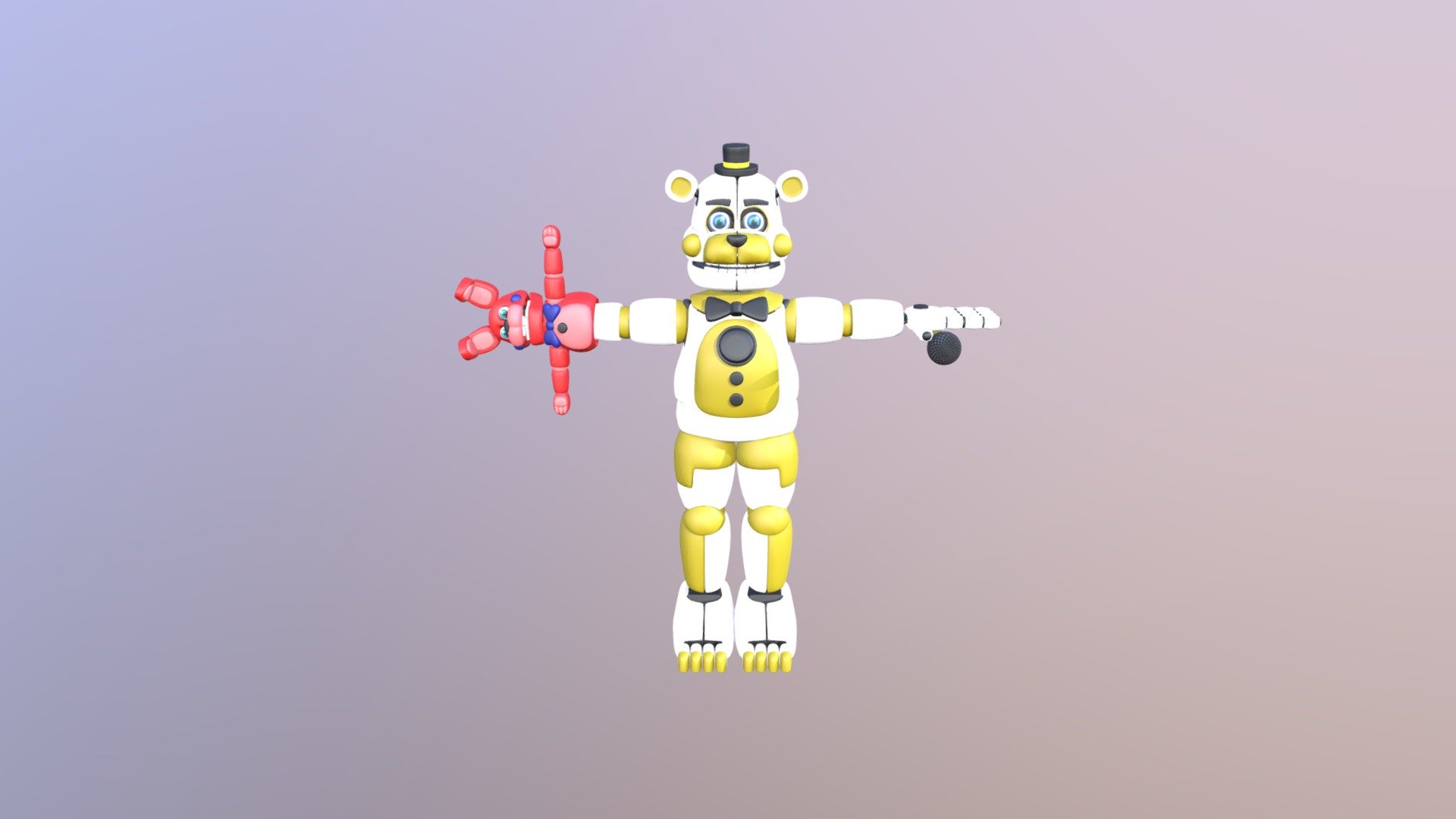 Funtime-super freddy - Download Free 3D model by poliqqqz (@lenchikus ...