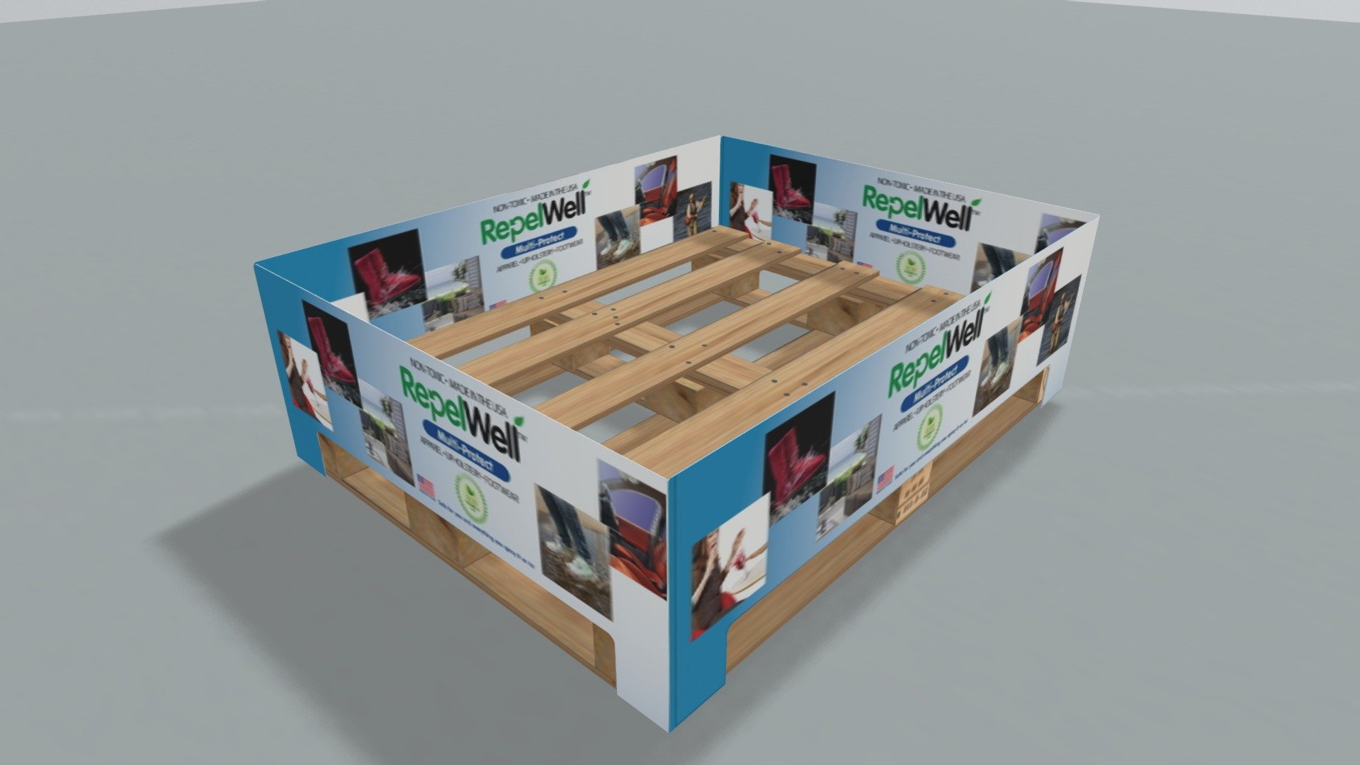 Costco Short Palette Skirt - 3D model by Interactive 3D Data ...