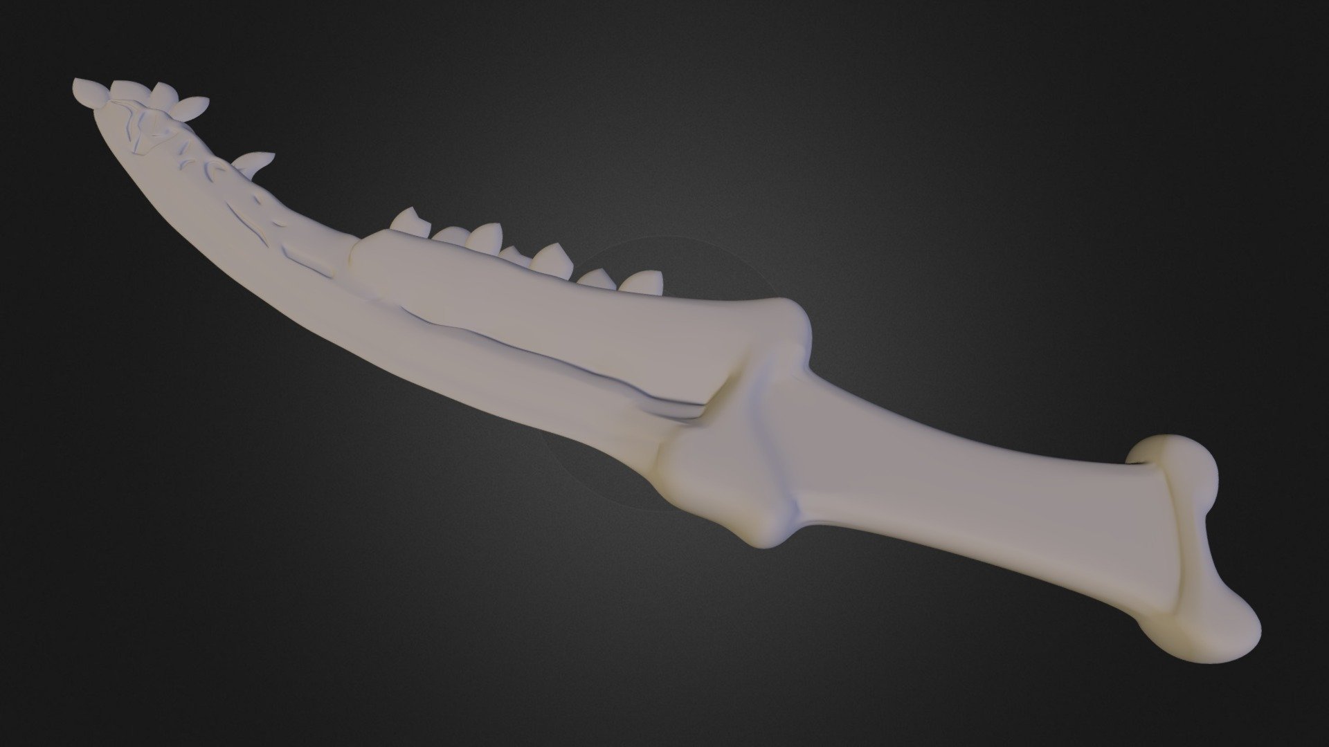 The First Blade - Final - 3D model by The Hazy Vagrant ...