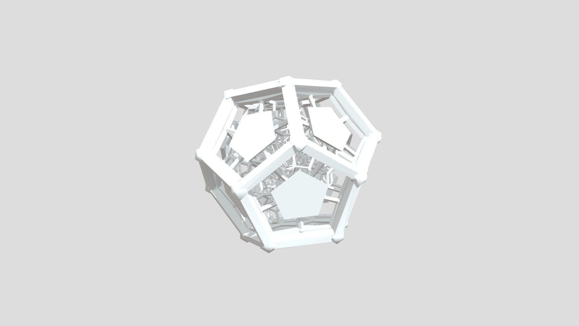 5- Hi, 120-cell, Hecatonicosachoron - Download Free 3D model by ...
