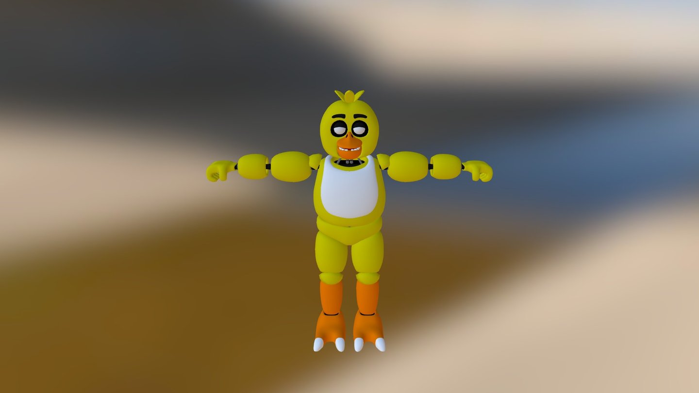 Chica - 3D model by animator12 [60e3861] - Sketchfab