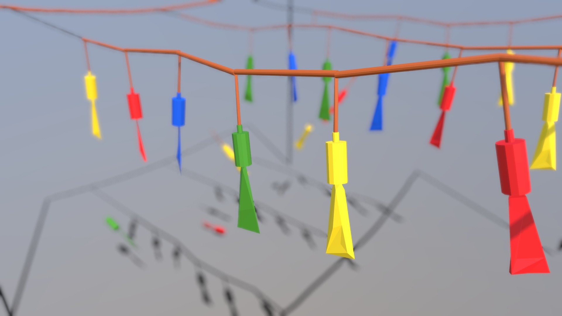 Mascletá fireworks - Download Free 3D model by Aupuma [60e3e0c] - Sketchfab