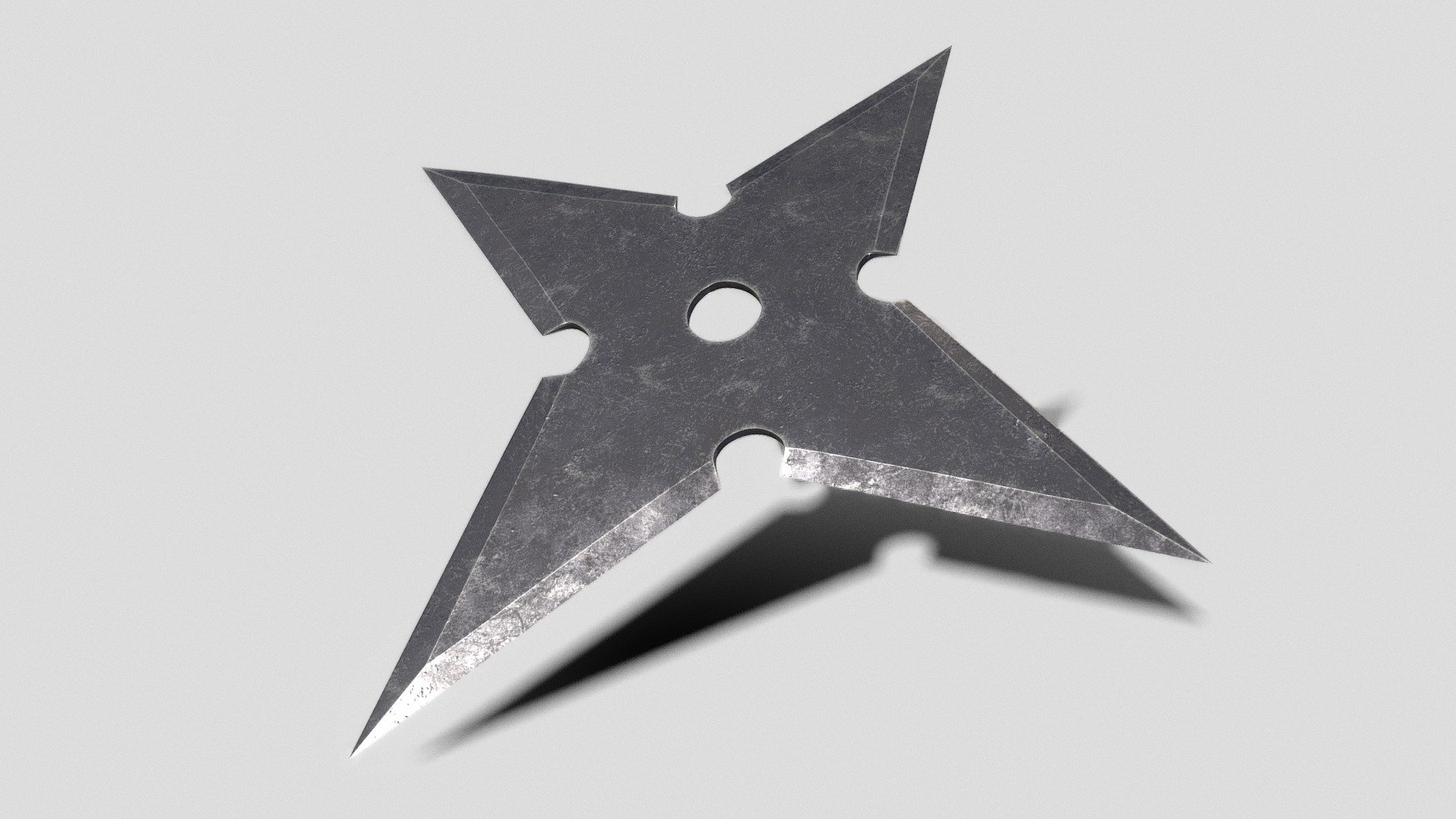 Shuriken - Download Free 3D model by Elliott_Lowes [60e468f] - Sketchfab