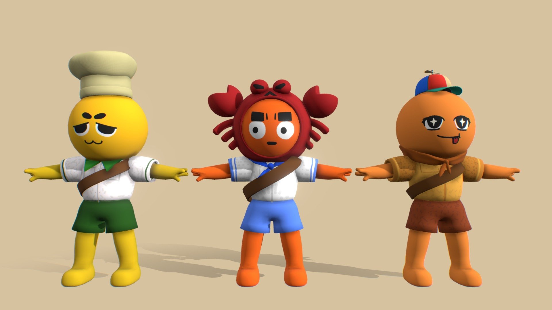 PEAK Characters - Download Free 3D model by pusikmaker [60e4723 ...
