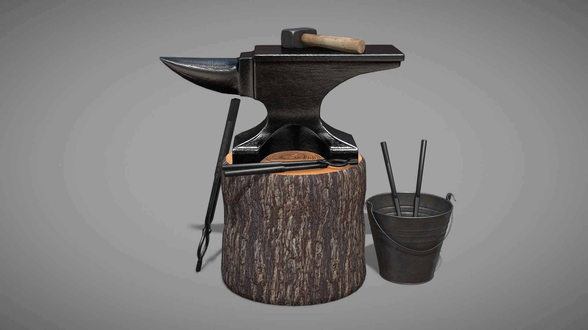 Anvil And Tools - Buy Royalty Free 3D model by 3Dee (@mellydeeis ...