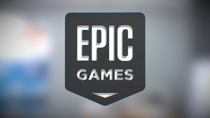 3d-epic-games-icon 3D models - Sketchfab