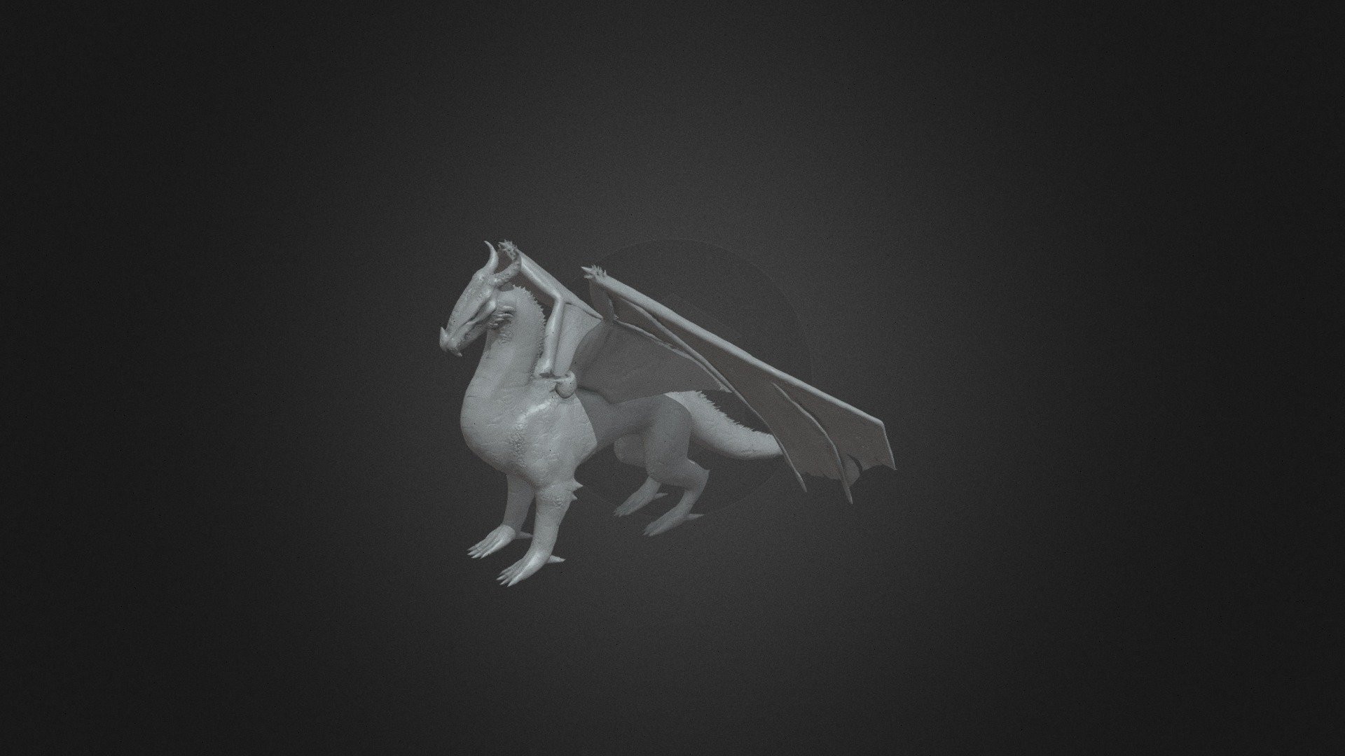 Dragon - 3D model by elisaselenaragnoli [60e6547] - Sketchfab