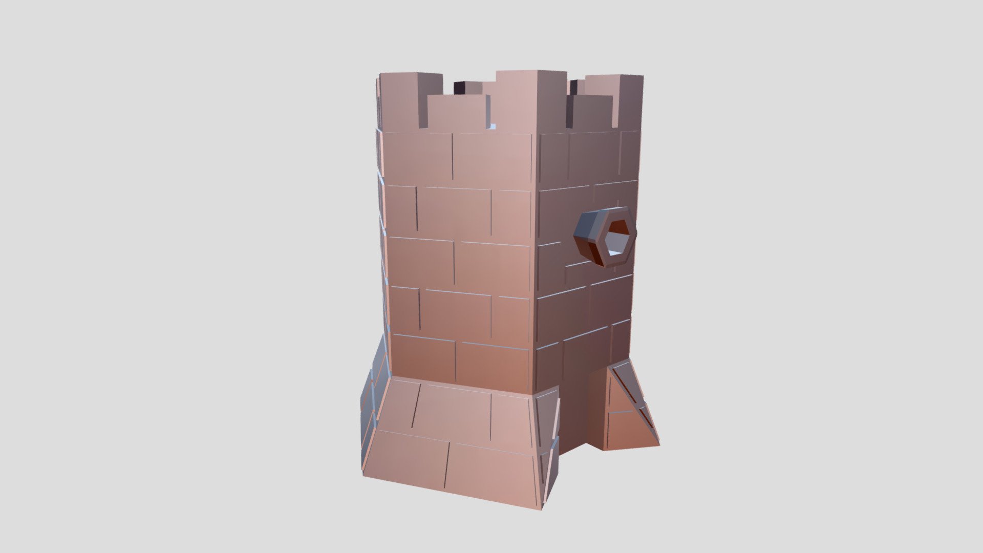 DIY Tower With Canon Example - Download Free 3D model by Trockk ...