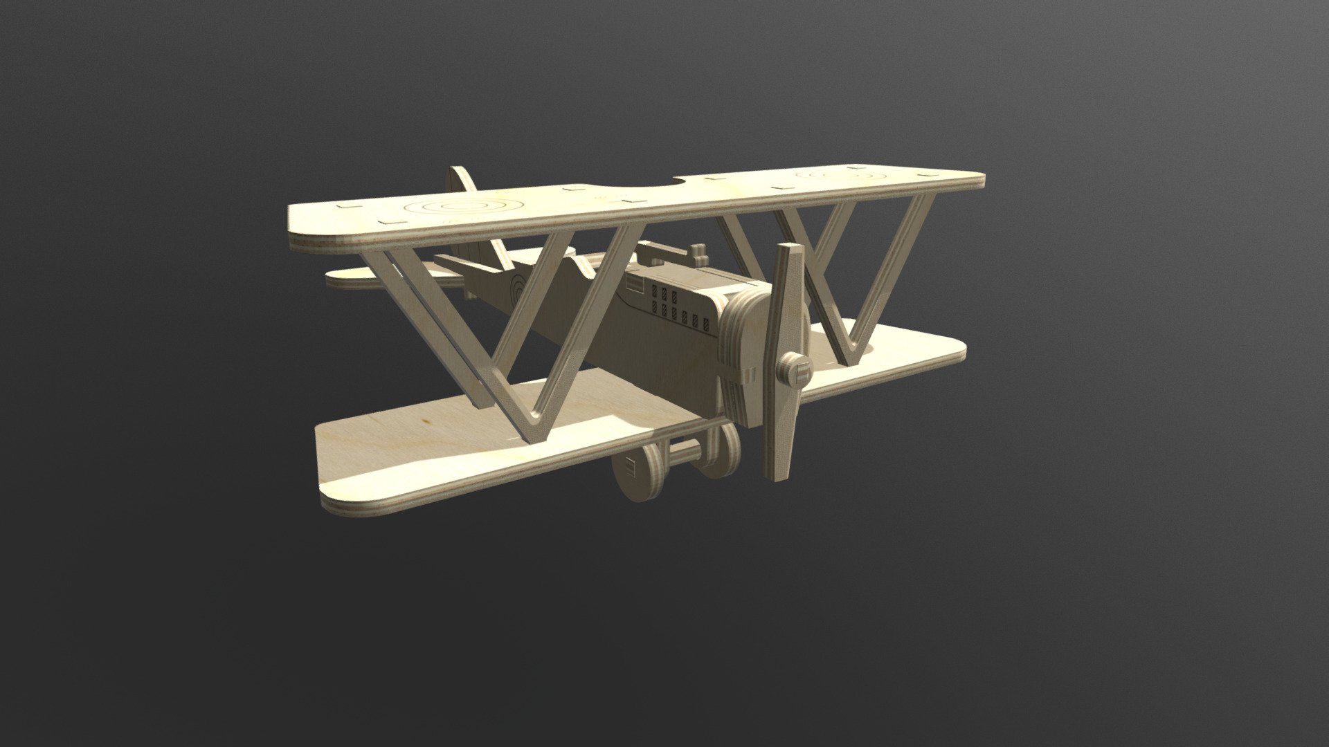 BIPLANO ITALIANO - 3D model by MeC_srl_Gadget (@MeC_srl) [60e9473 ...