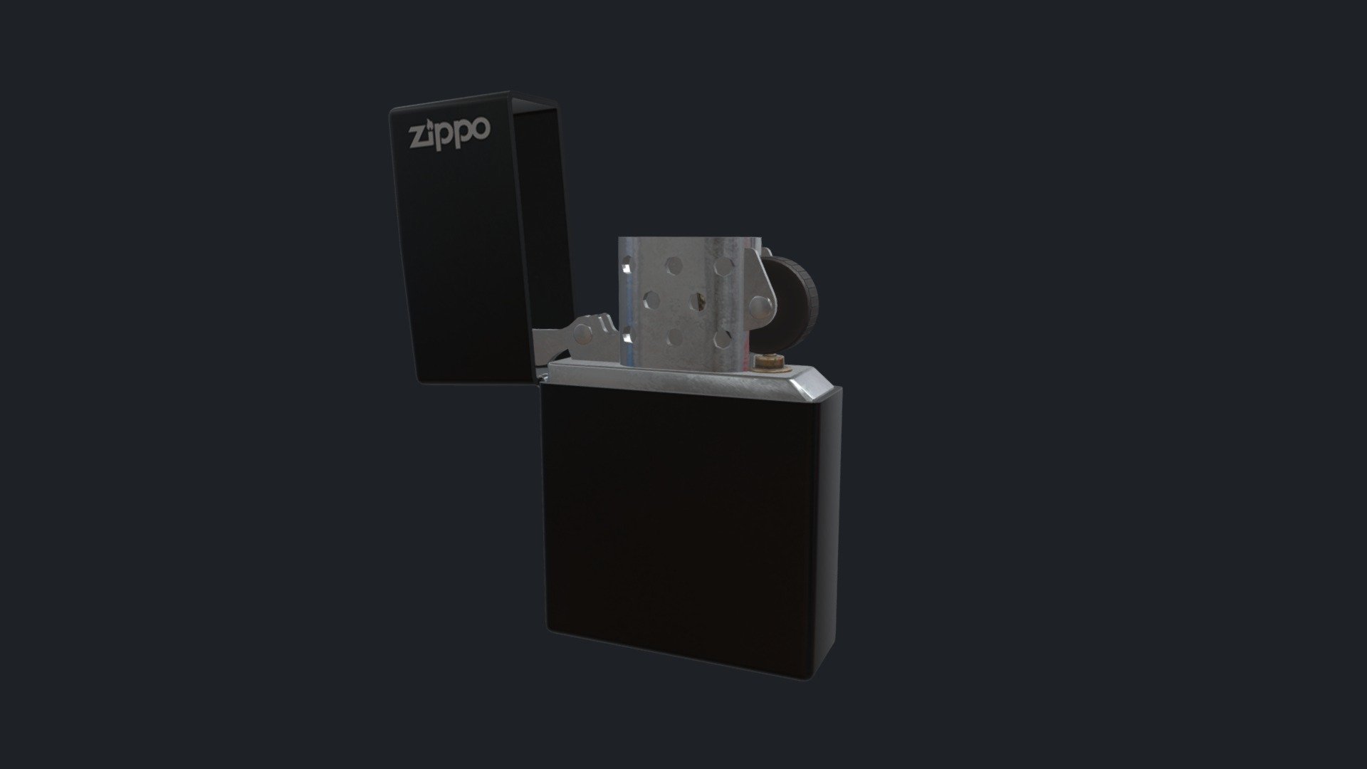 Lighter 1 - 3D model by sharetextures [60e95ed] - Sketchfab