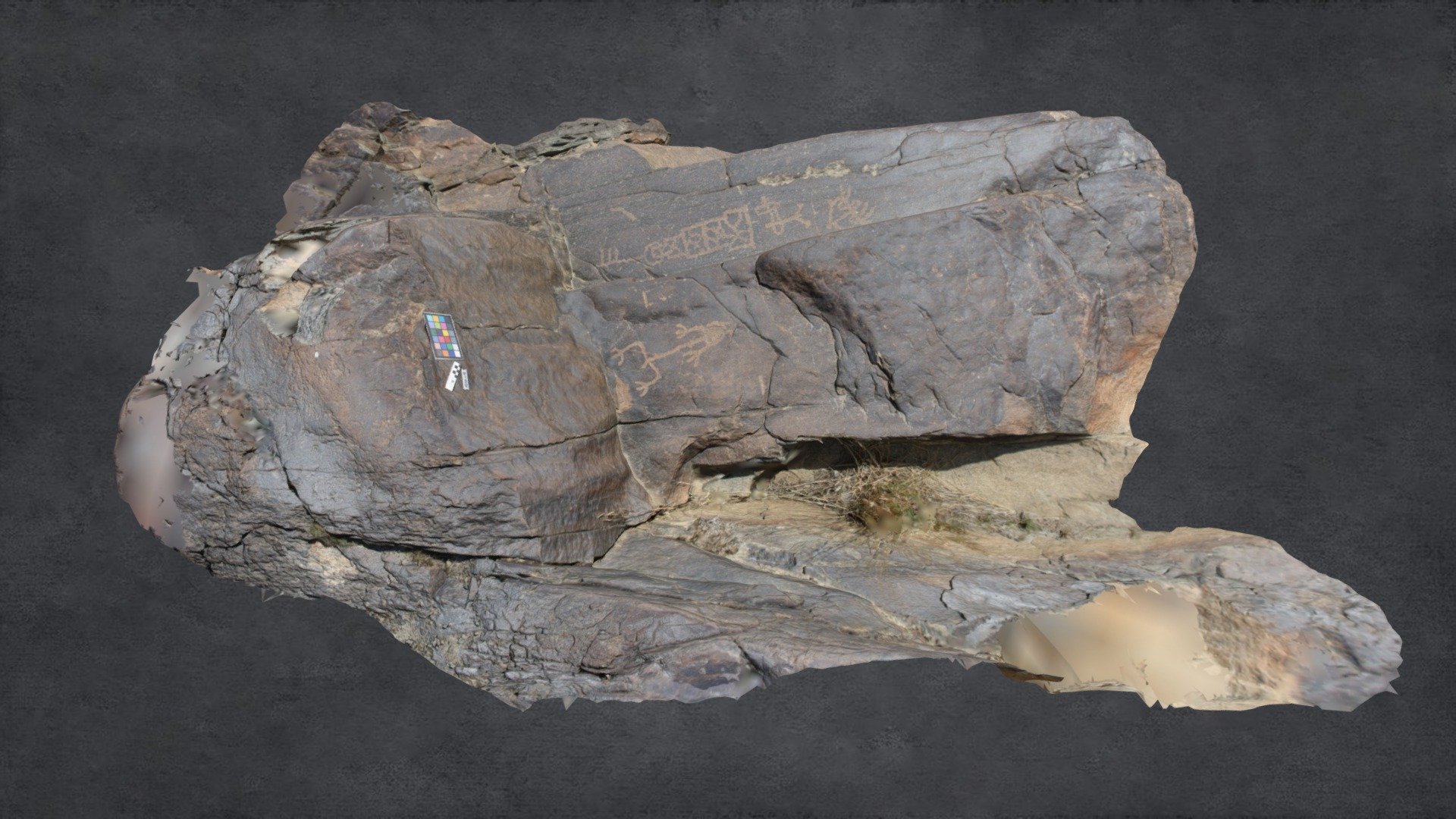 Rock Carving at Hodar Gah (Rock HD1-014) - 3D model by cvlablums ...