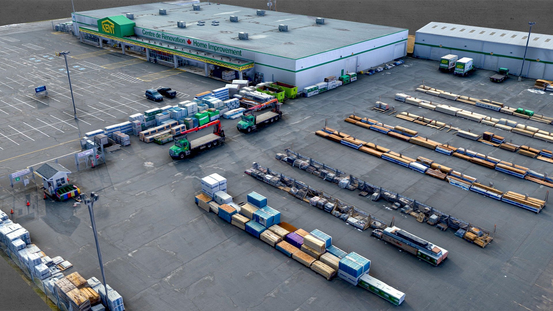 Kent Hardware Lumber Building Supplies - Download Free 3D model by Air ...