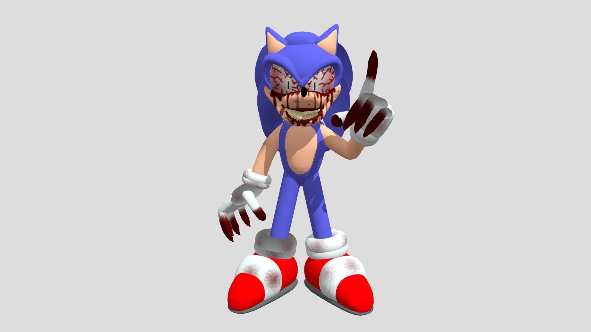 The Blue Pendrive Sonic - Download Free 3D model by NexusSpeedster ...
