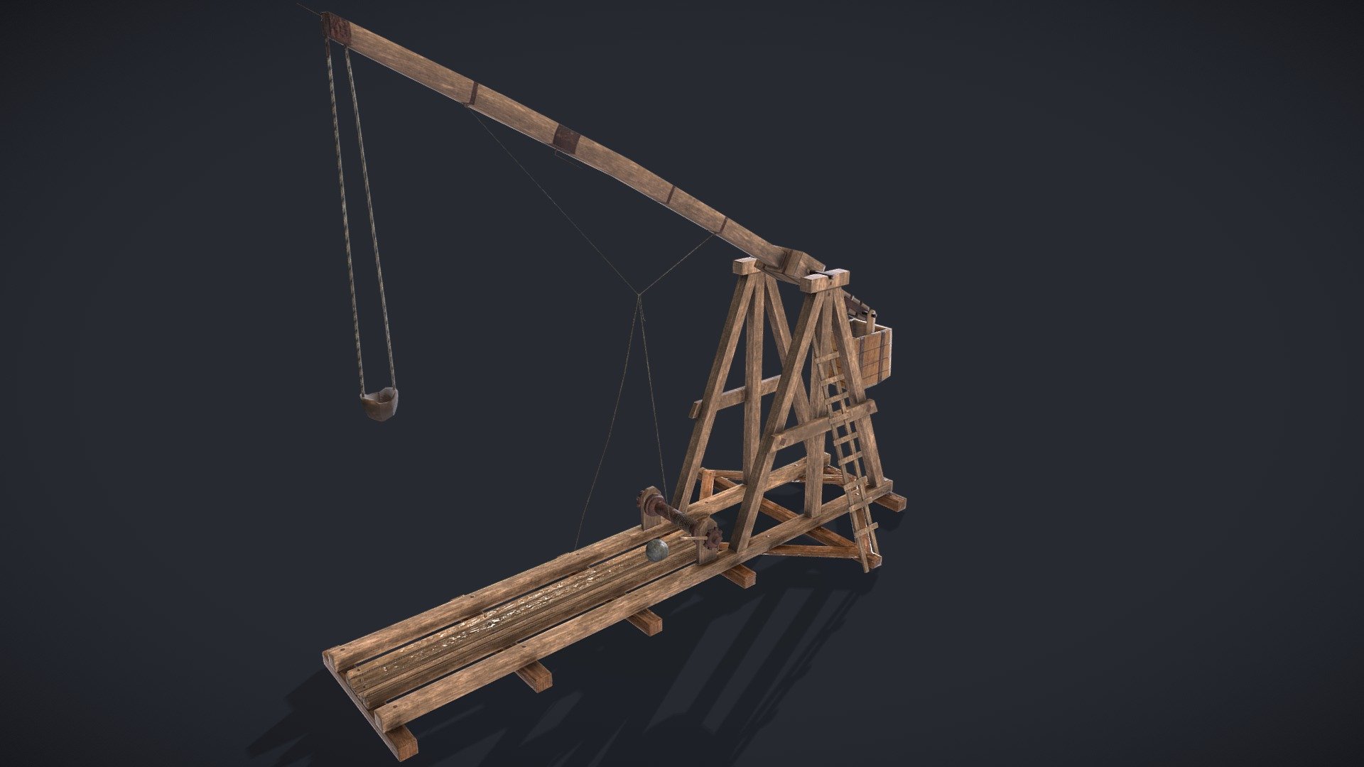 Trebuchet - Buy Royalty Free 3D model by GetDeadEntertainment [60f2ce7 ...