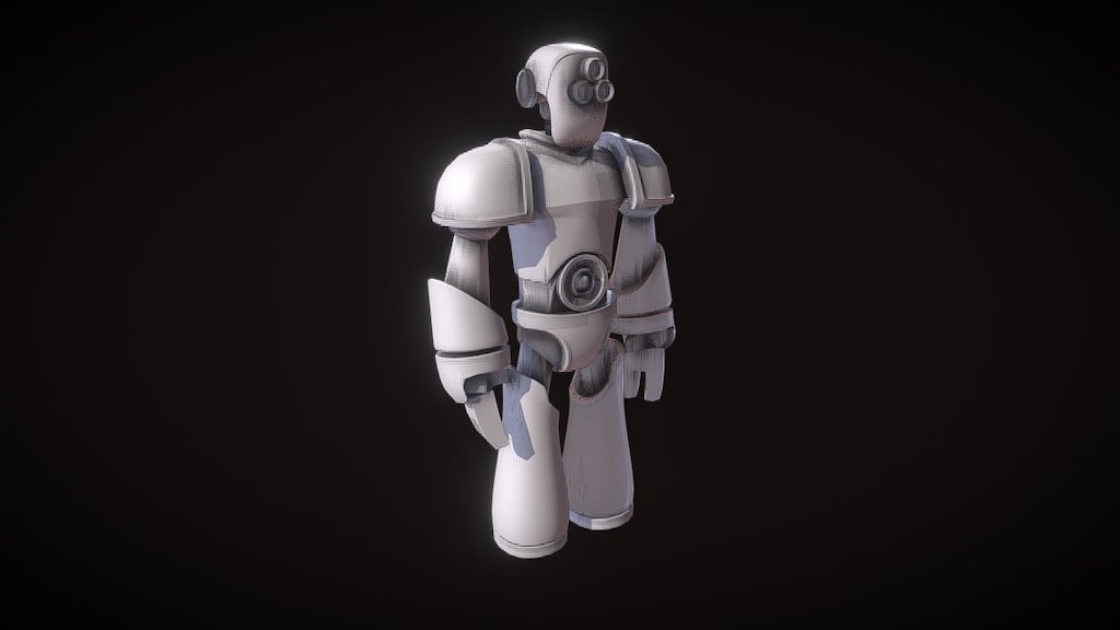 Astra - Robot 4 - 3D model by anthwolf (@anthmurphy) [60f4733] - Sketchfab