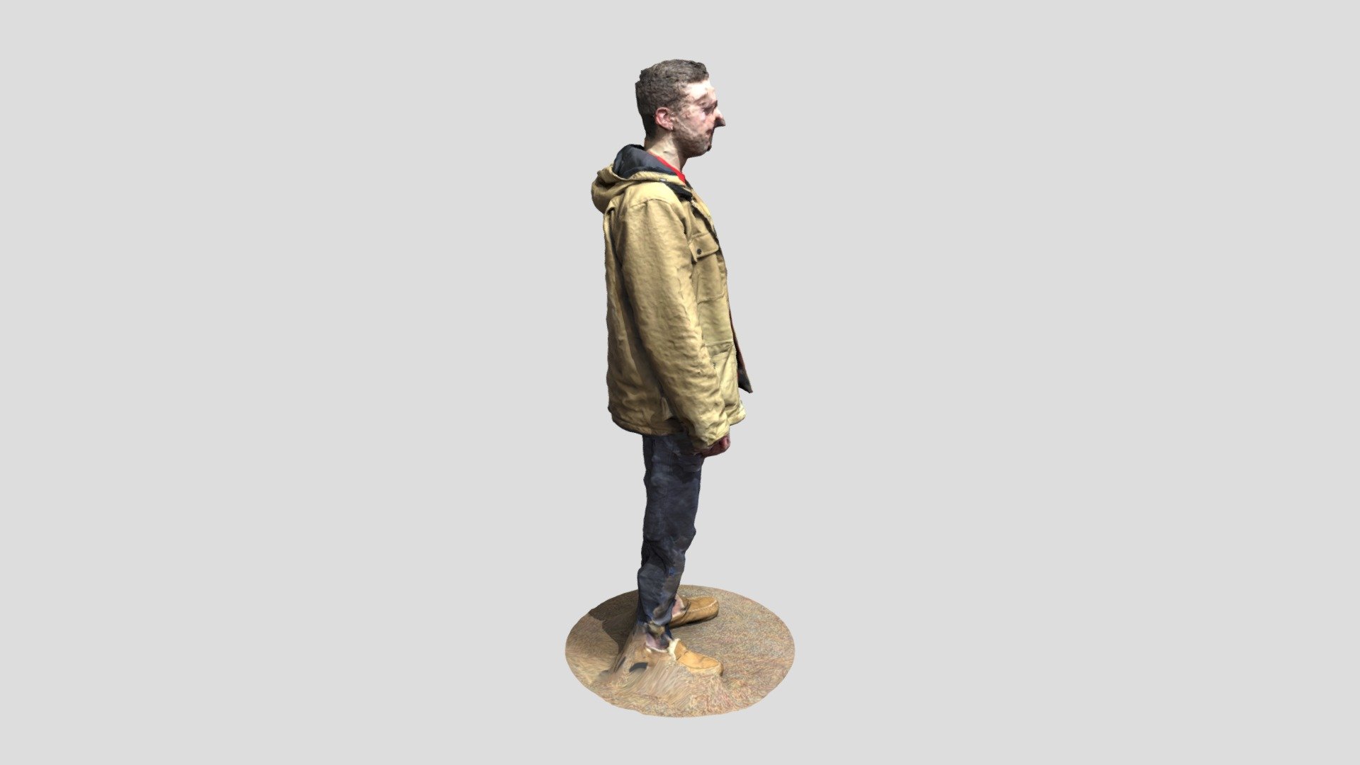 Male Model - 3D model by brettzkaplan [60f7109] - Sketchfab