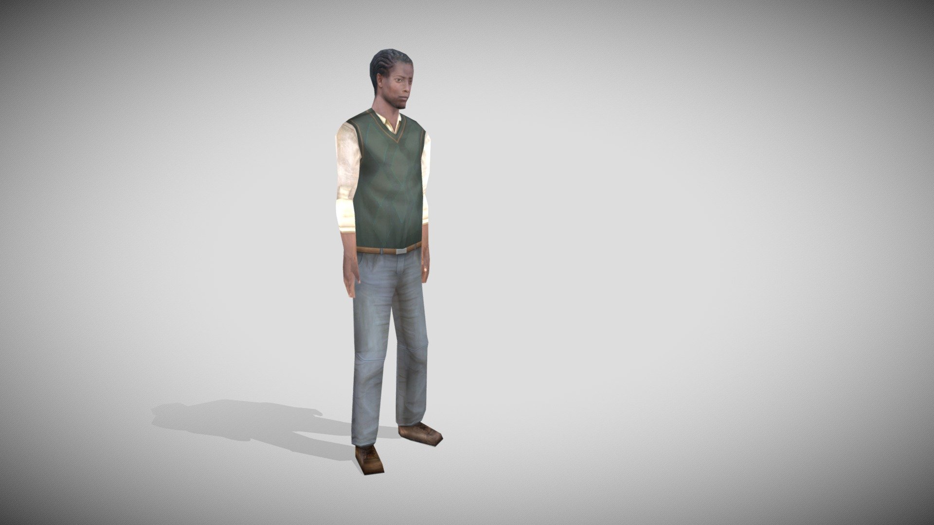 Character Starter Spectator Male - Buy Royalty Free 3D model by tosbin ...
