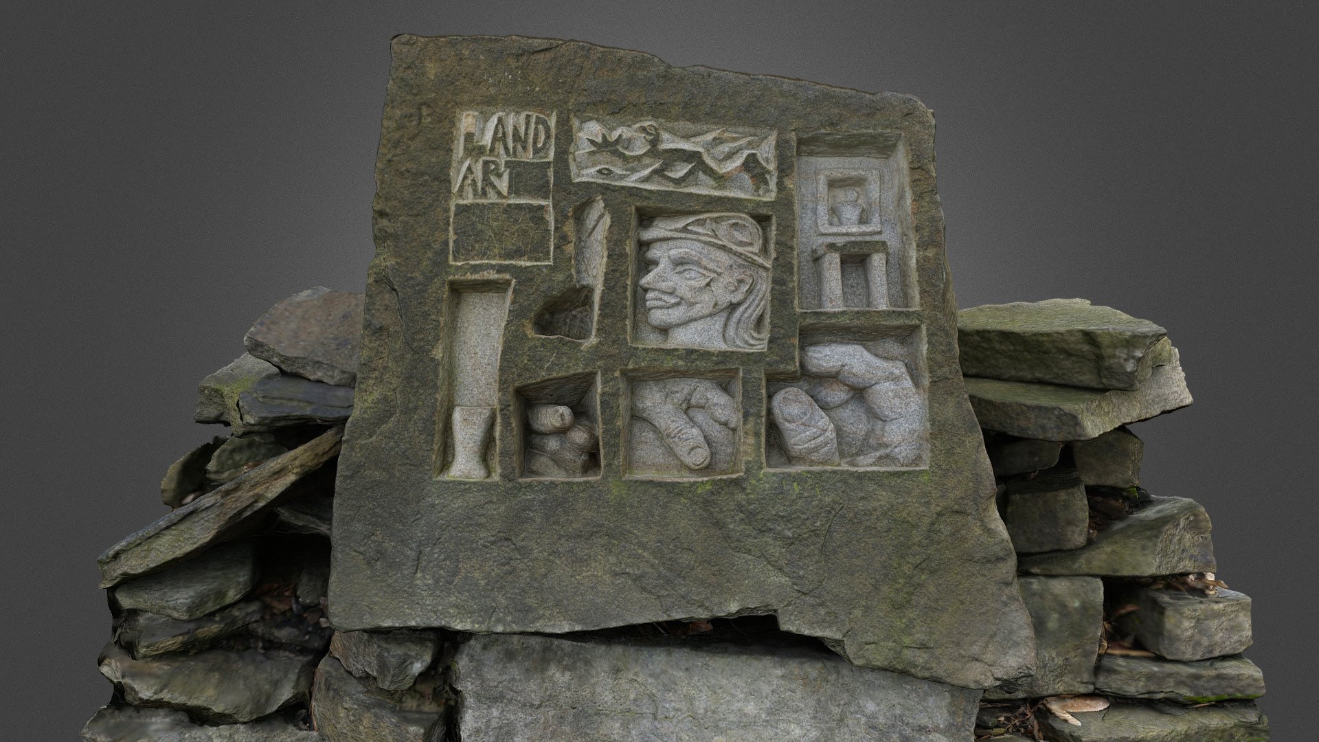 Avalonia Landart Relief - 3D model by Bastian (@Basti943) [60f8d35 ...
