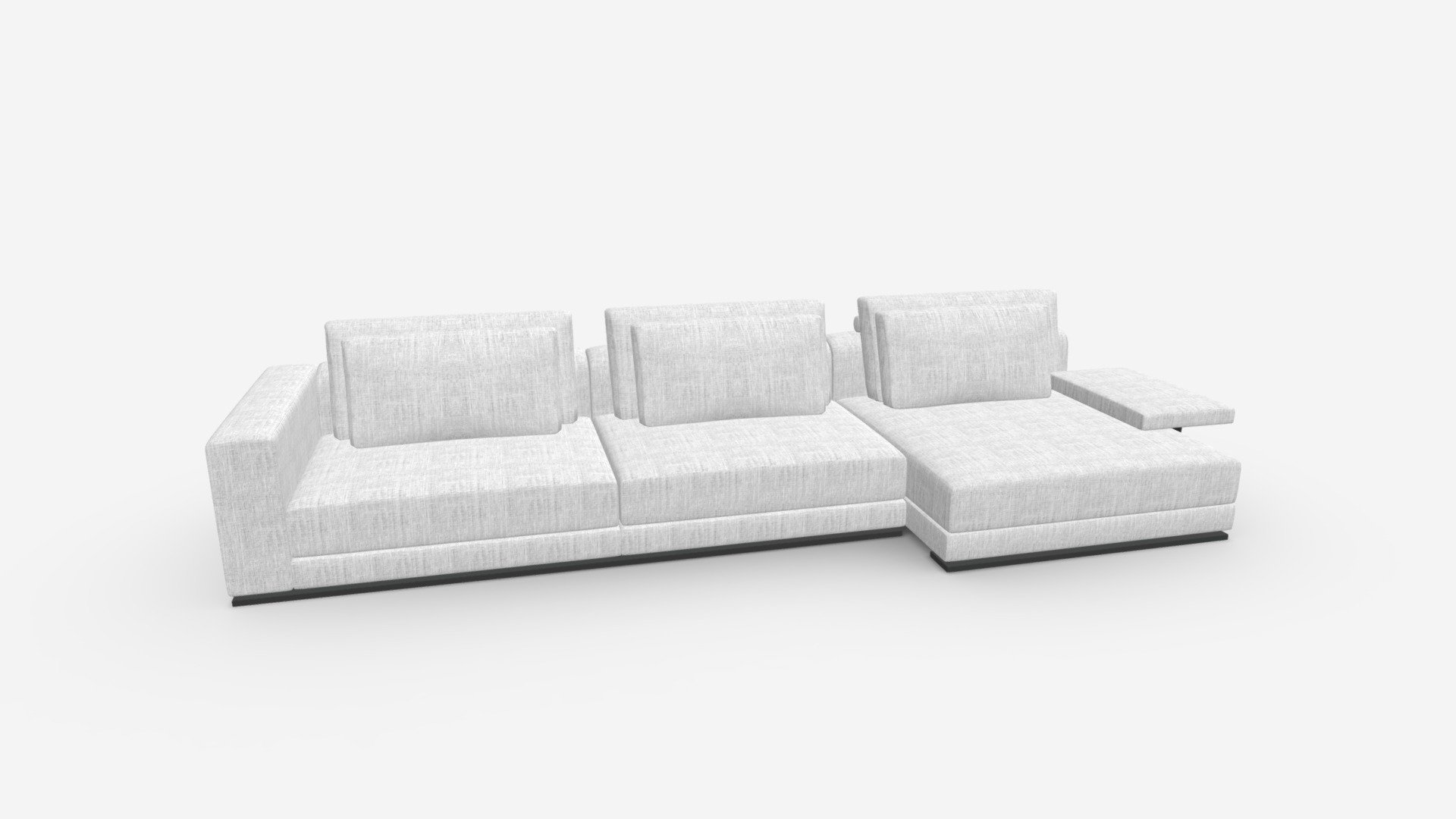 19. Sofá Cavalli - Brum Design - 3D model by Arch Tech Tour (@archtechtour) [60fa853] - Sketchfab