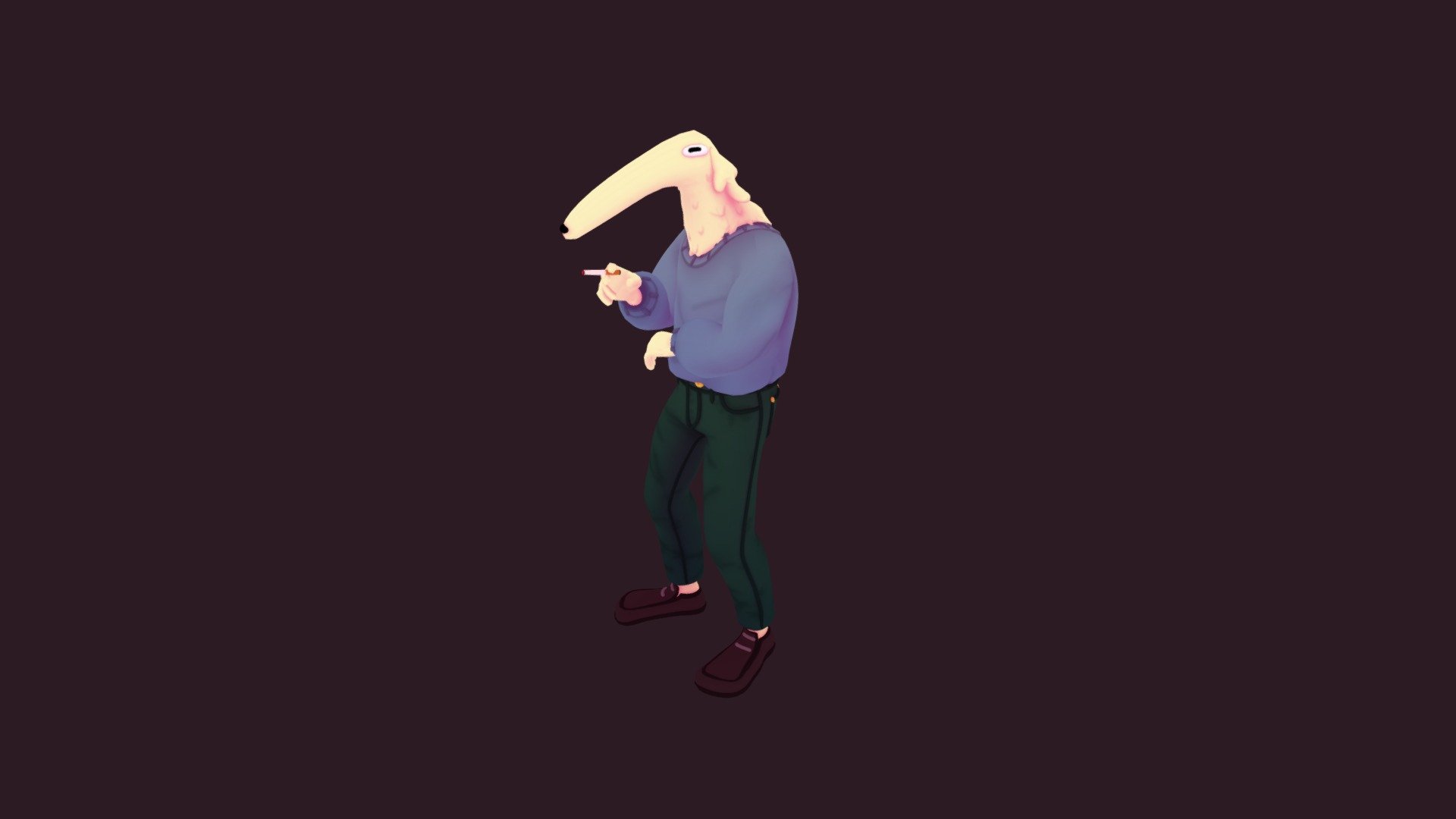 Borzois Doggo Boi - 3D model by horsefaceloach [60fb83d] - Sketchfab