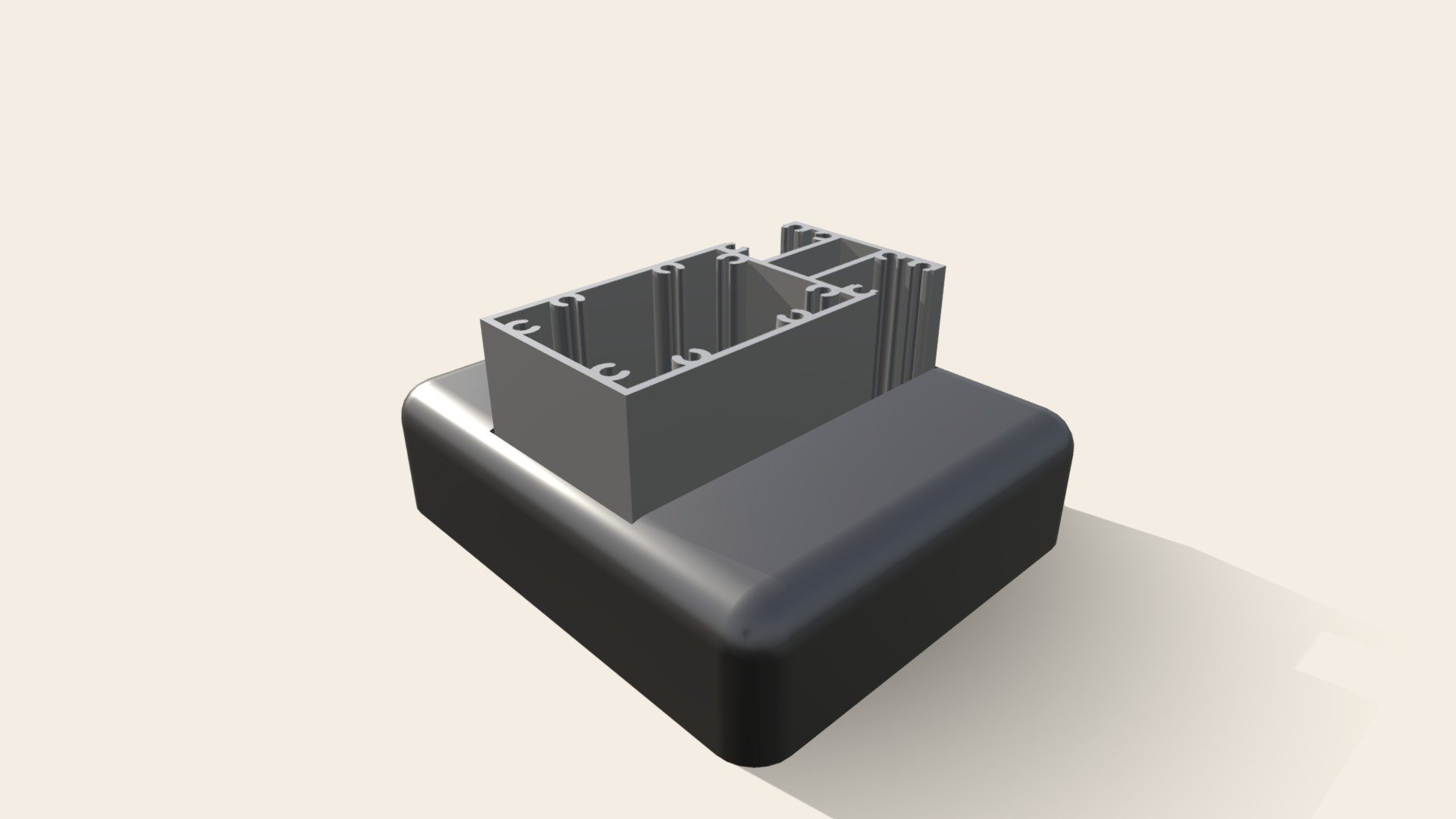 Baseplate (120x110x12) With Cover - Download Free 3D model by ...