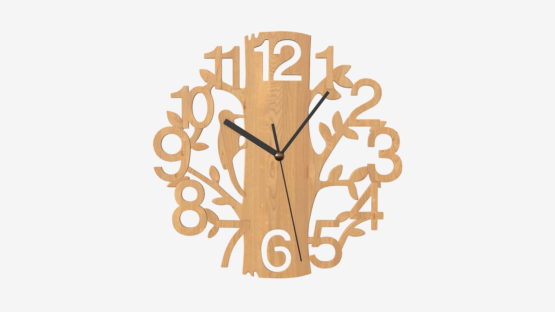 Modern Design Large Wall Clock 05 - Buy Royalty Free 3D model by ...
