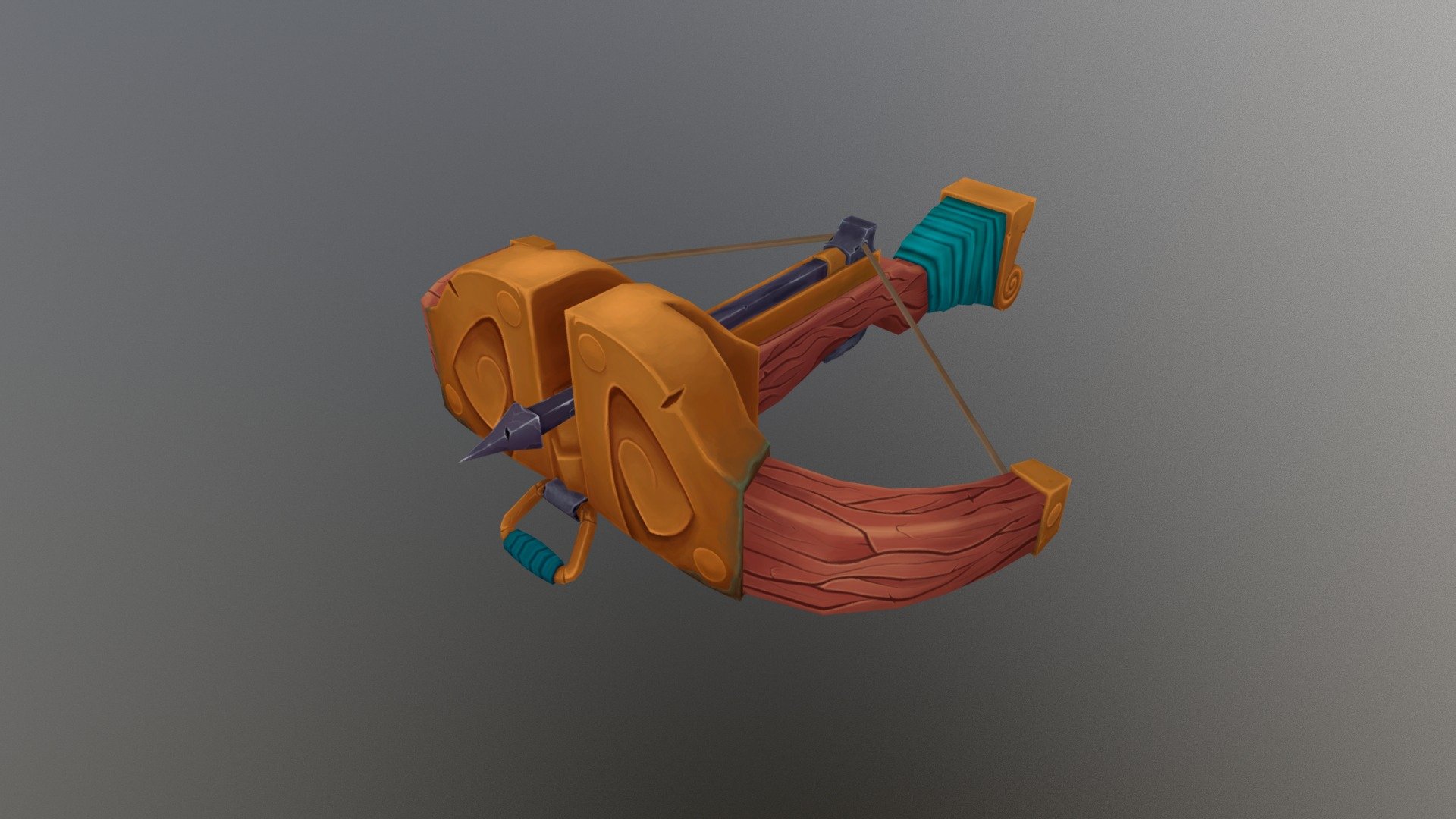 Stylized Crossbow - 3D model by algoryushin [60fd244] - Sketchfab