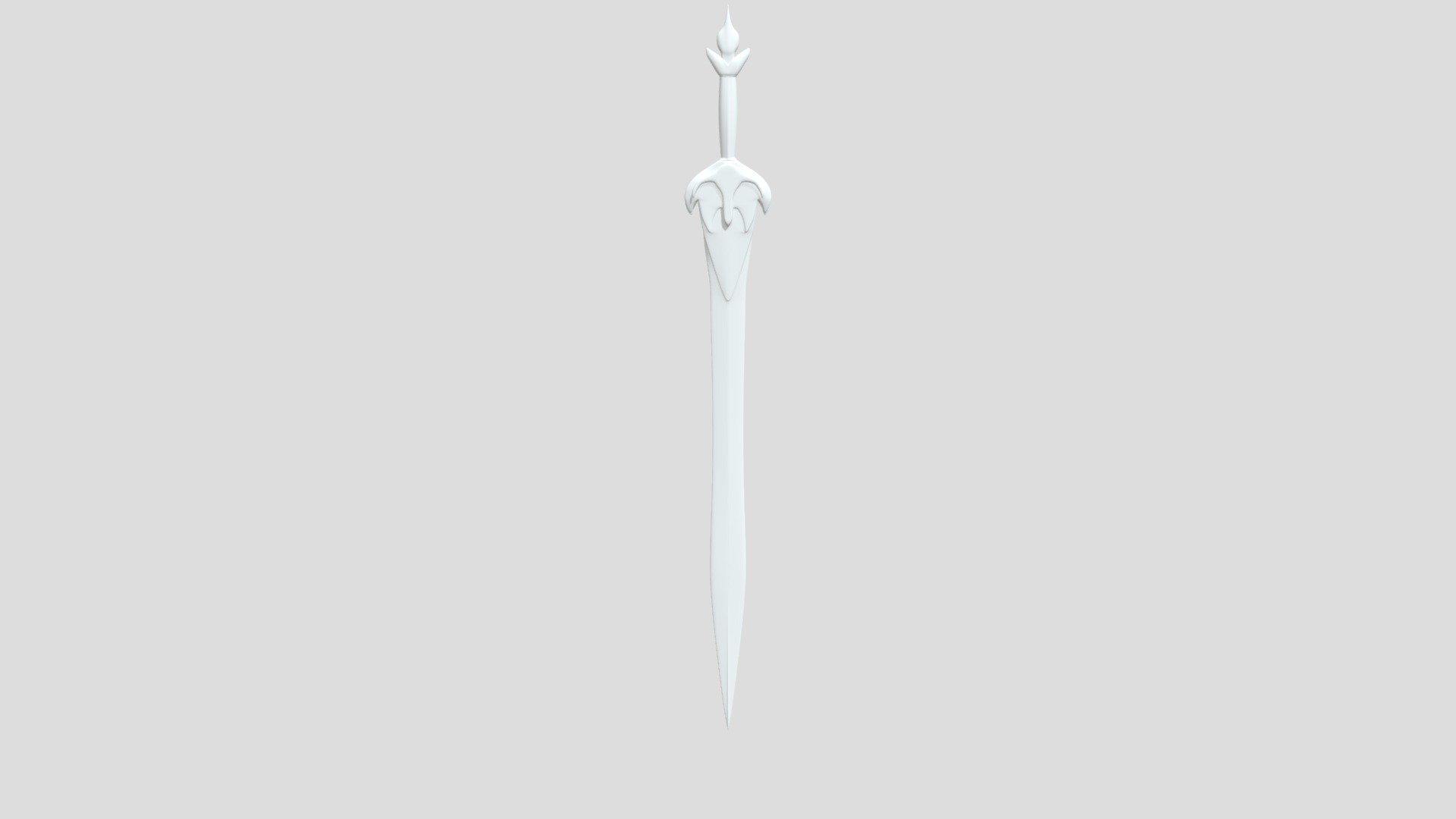 Sligthly Fancy Sword - 3D model by Damian Wiercimak (@MokryDaniel ...