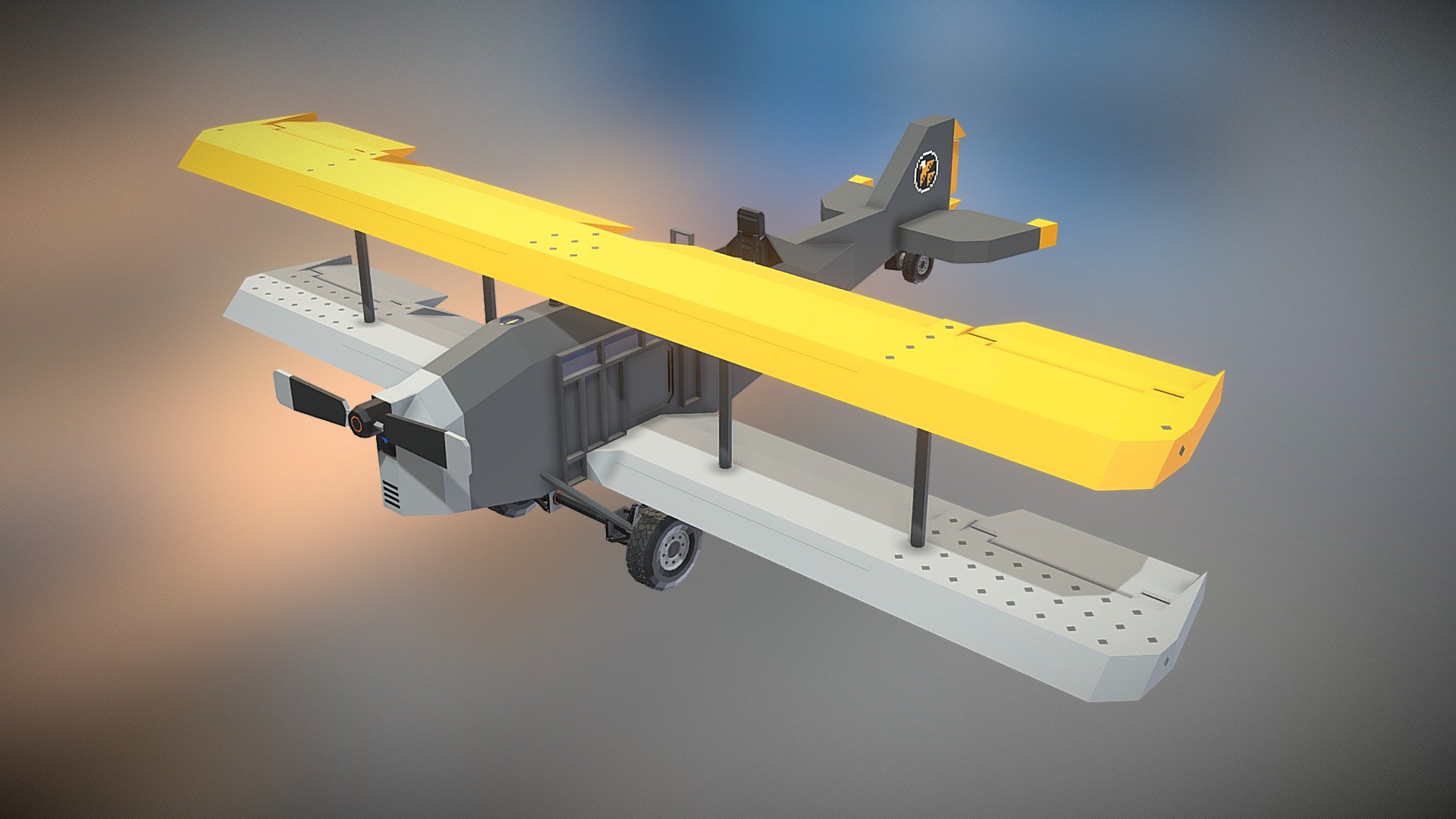 Goldwing Go.11 Becard Salon - Stormworks - Download Free 3D model by ...
